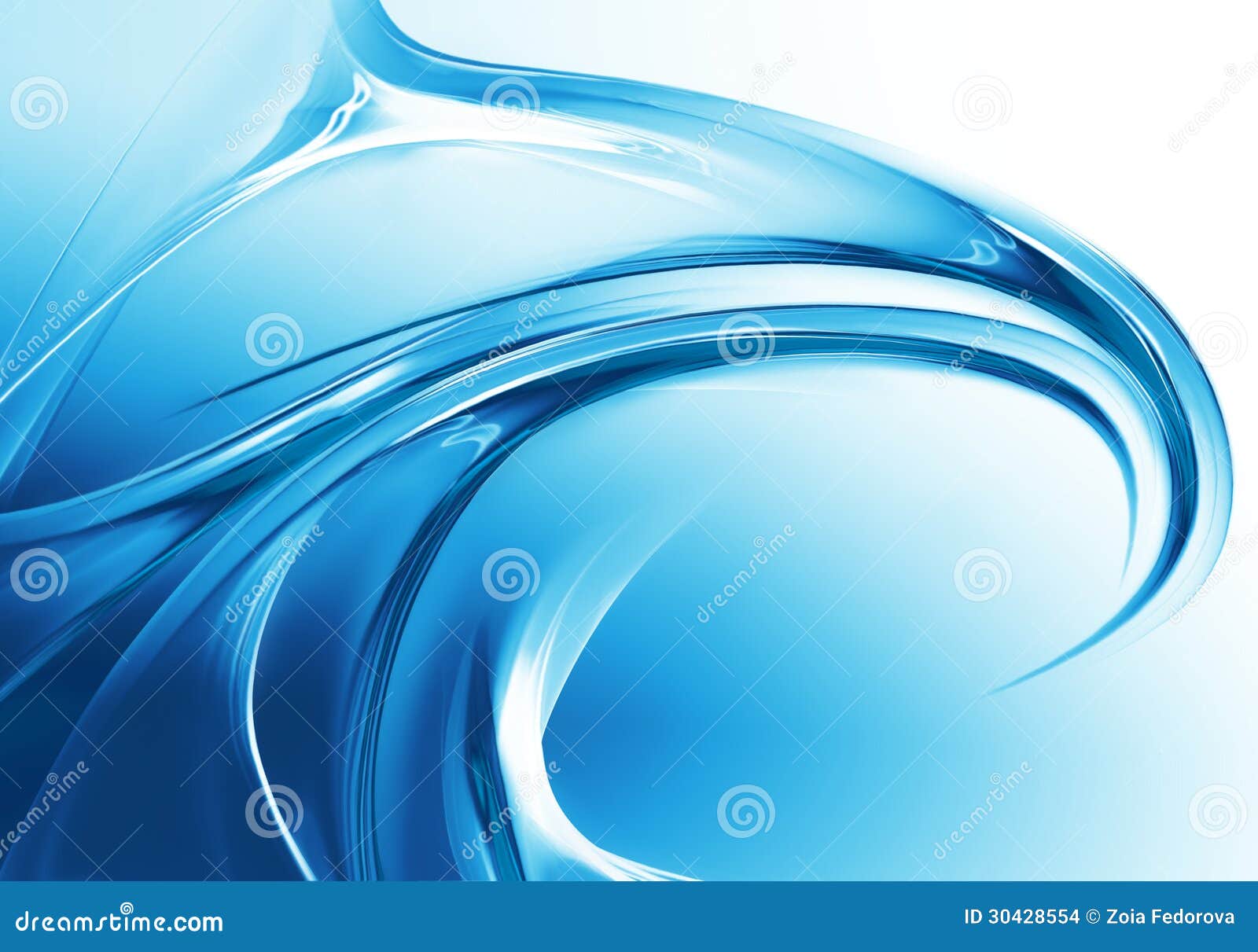 Abstract water wave stock illustration. Illustration of flow - 30428554
