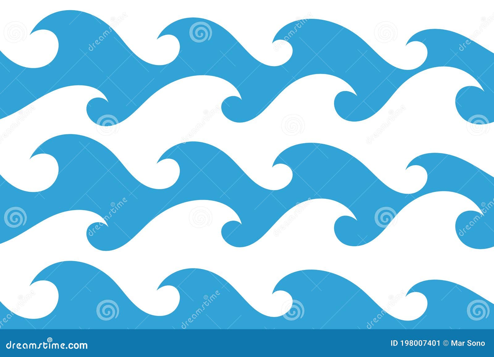 Abstract Water Wave Design Background Stock Vector - Illustration of ...