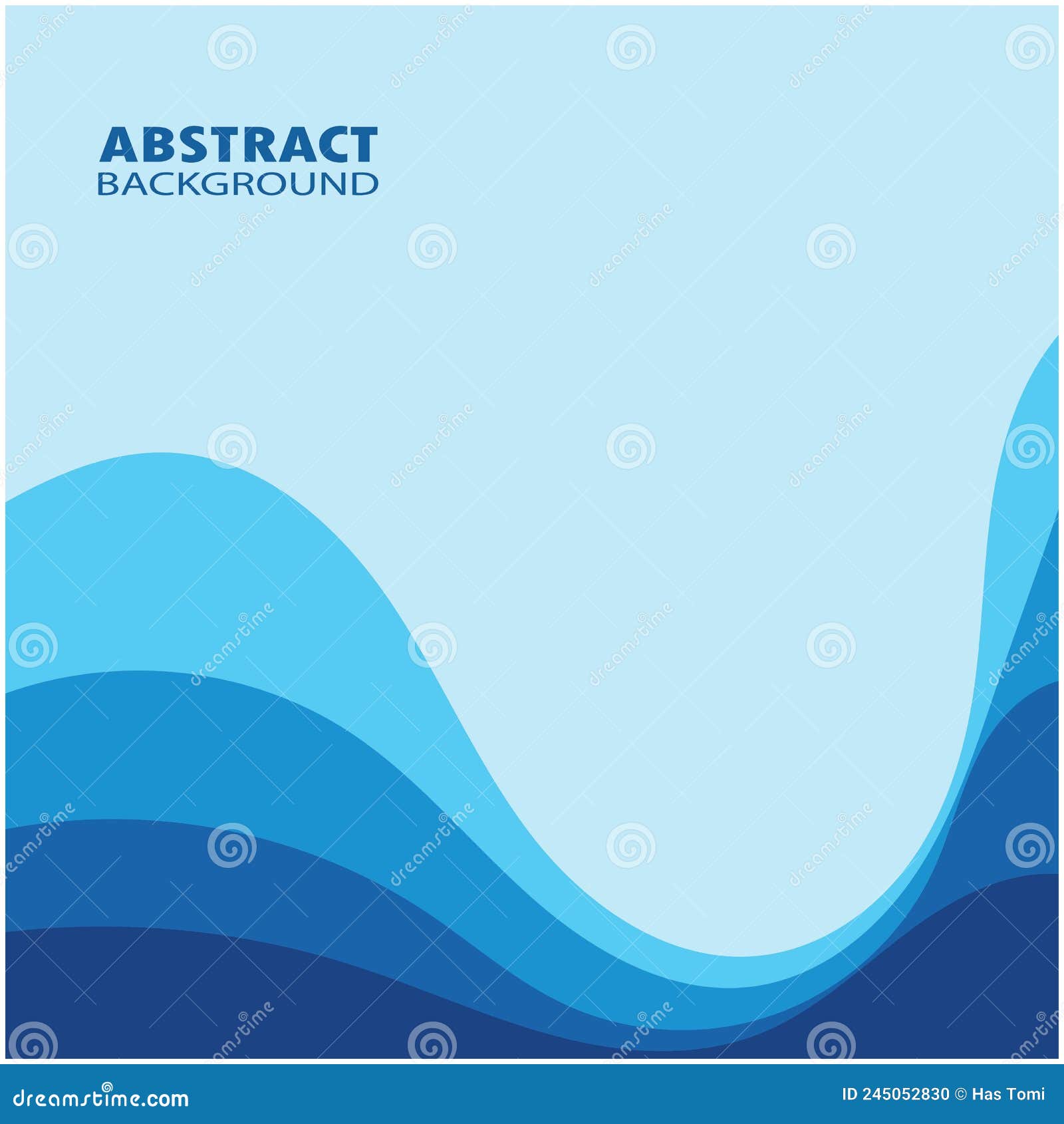 Abstract Water Wave Design Background Stock Vector - Illustration of ...