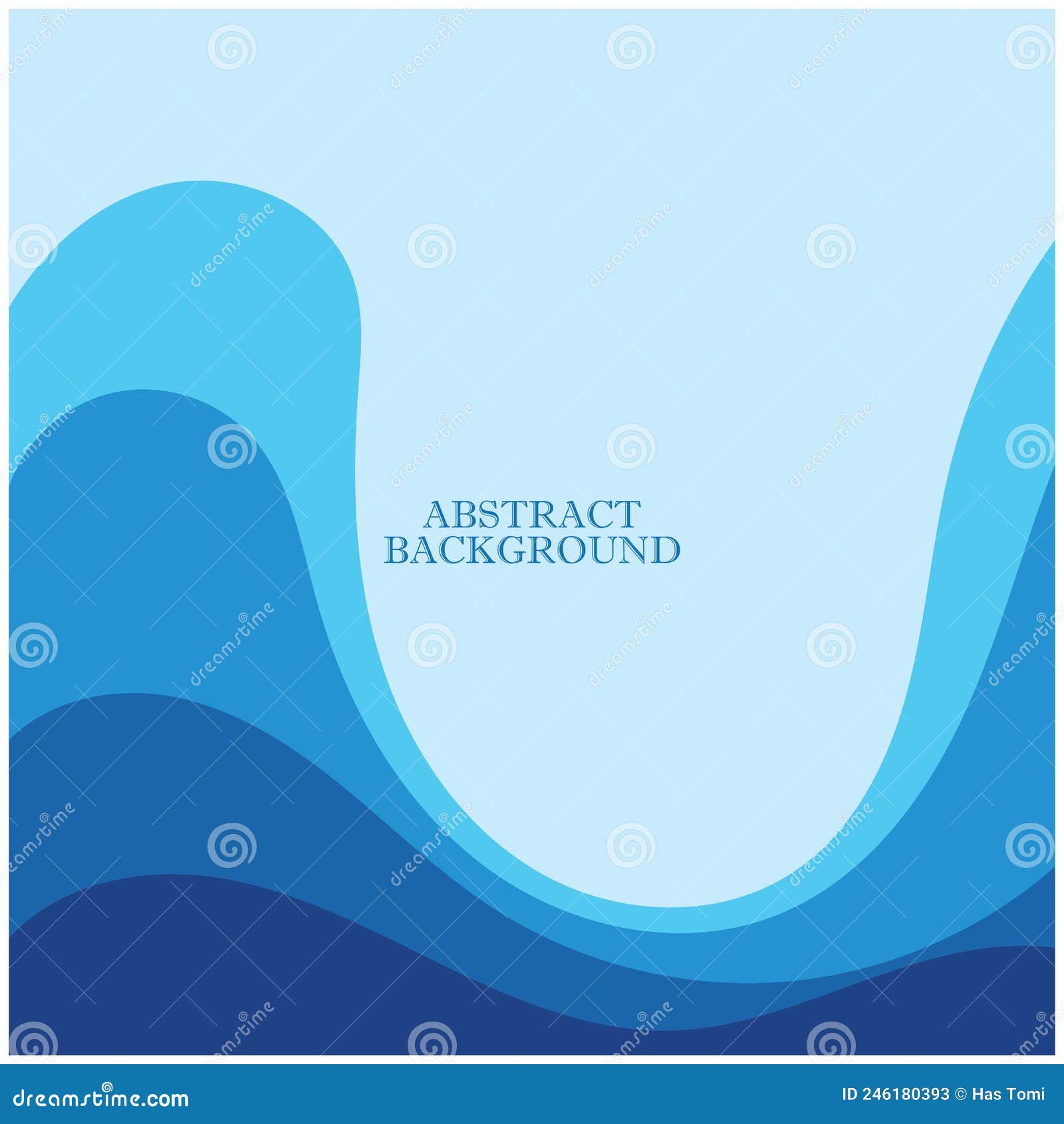 Abstract Water Wave Design Background Stock Vector - Illustration of ...