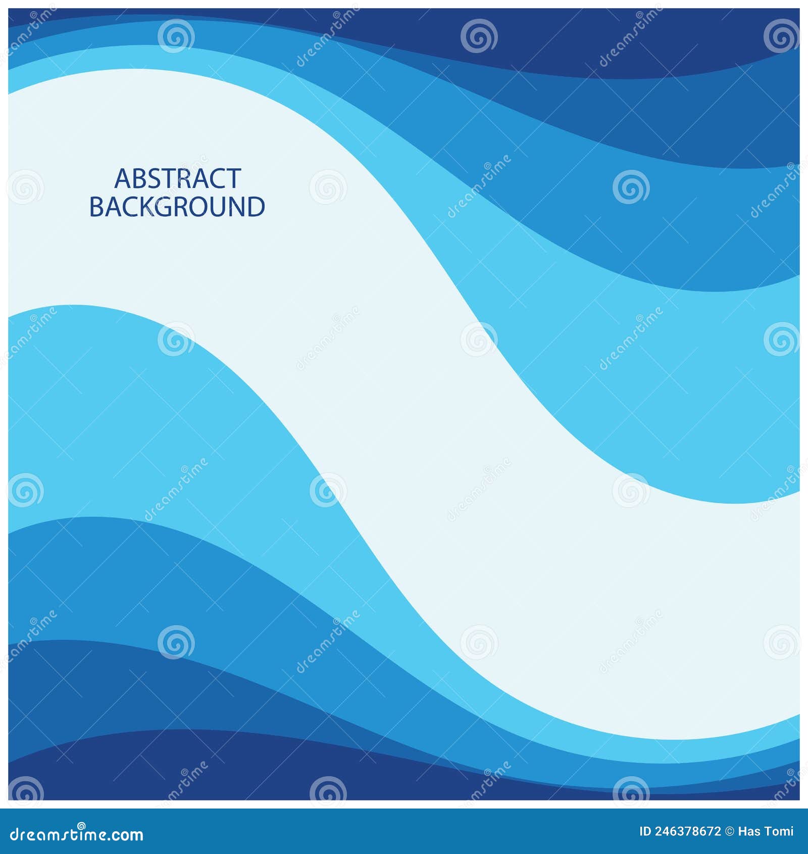 Abstract Water Wave Design Background Stock Vector - Illustration of ...