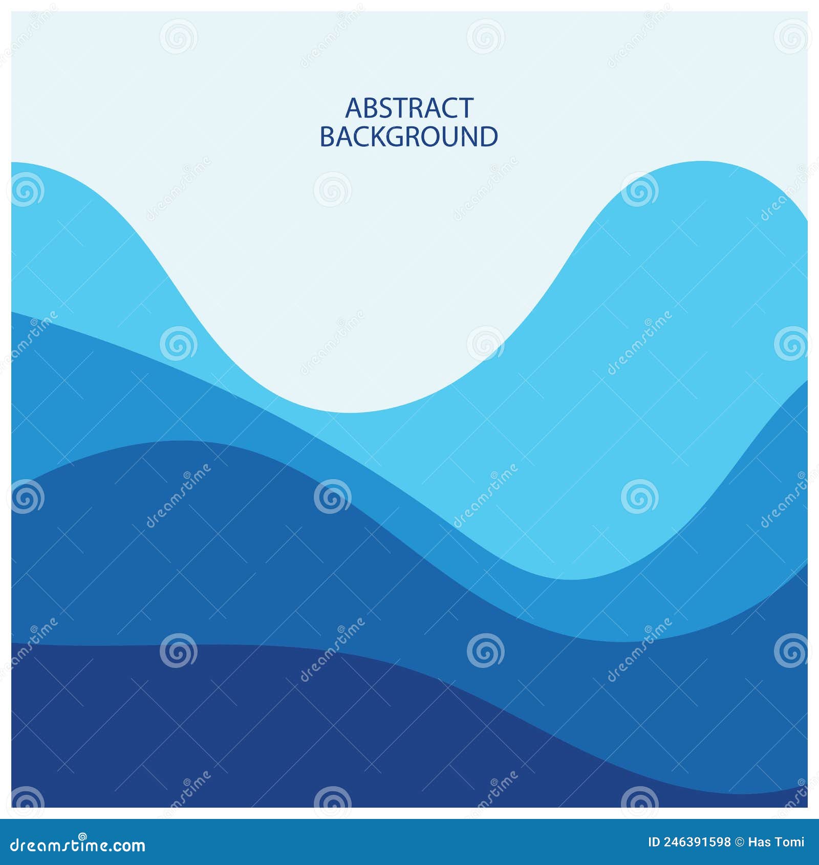 Abstract Water Wave Design Background Stock Vector - Illustration of ...