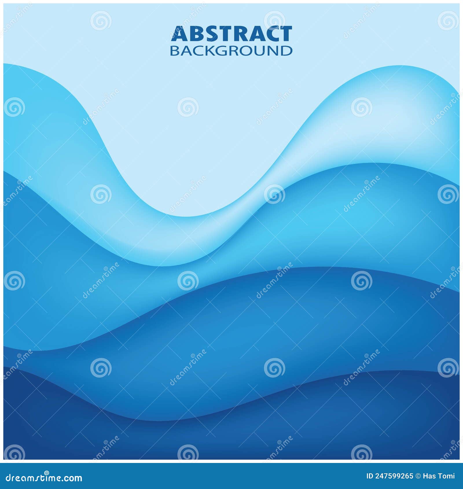 Abstract Water Wave Design Background Stock Vector - Illustration of ...