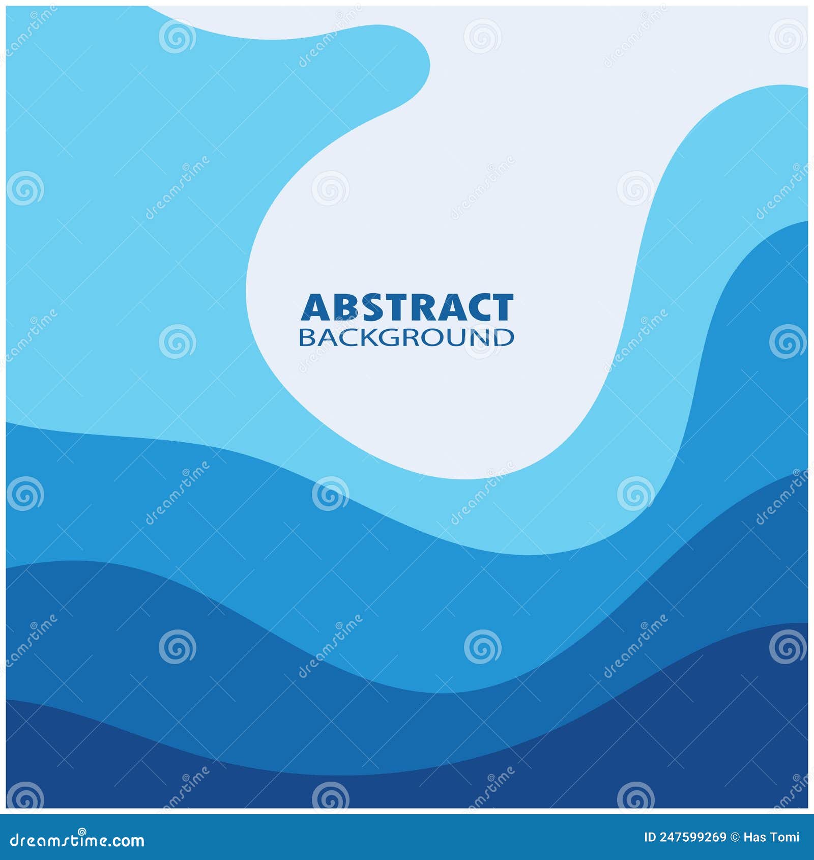 Abstract Water Wave Design Background Stock Vector - Illustration of ...