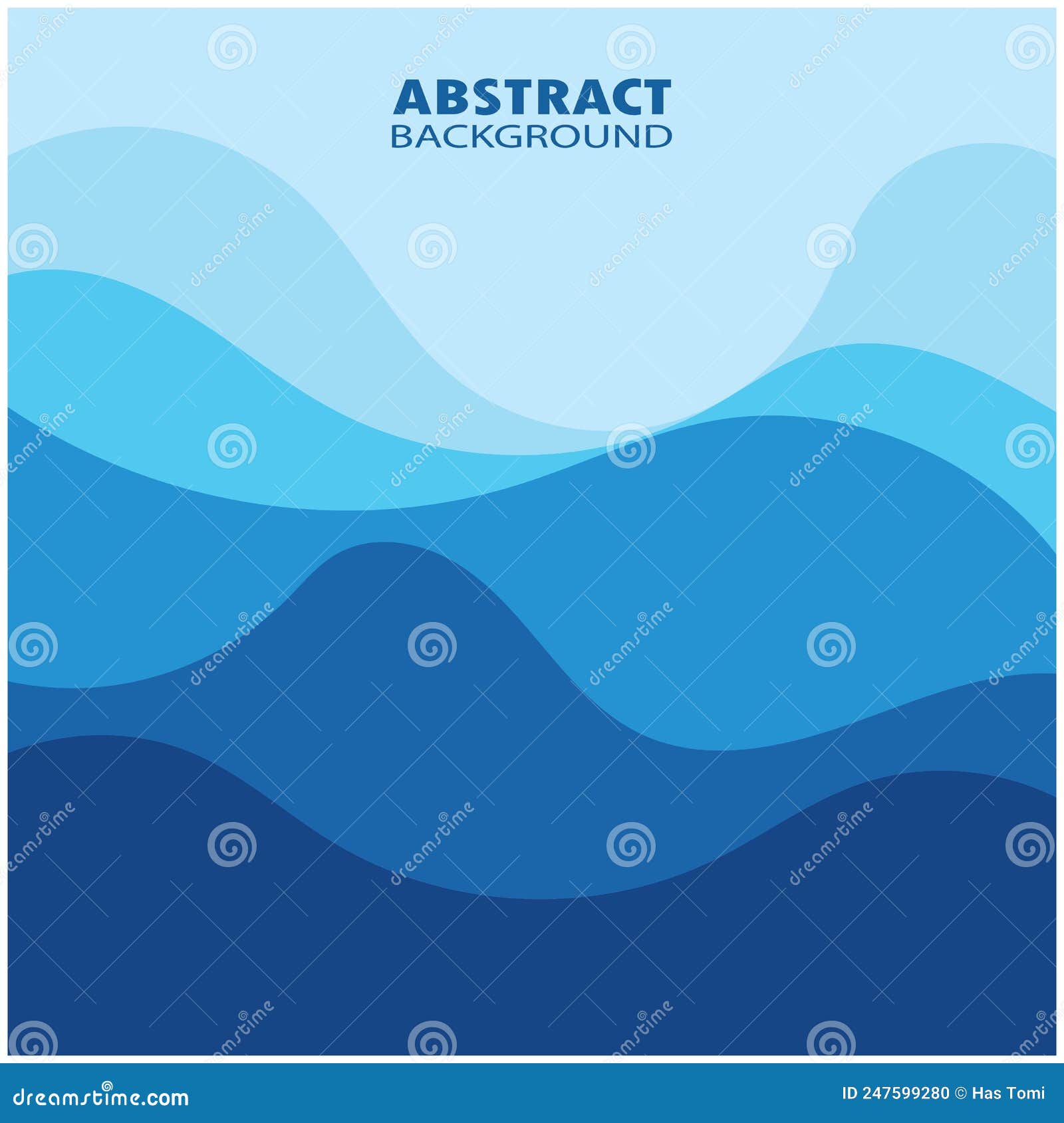 Abstract Water Wave Design Background Stock Vector - Illustration of ...