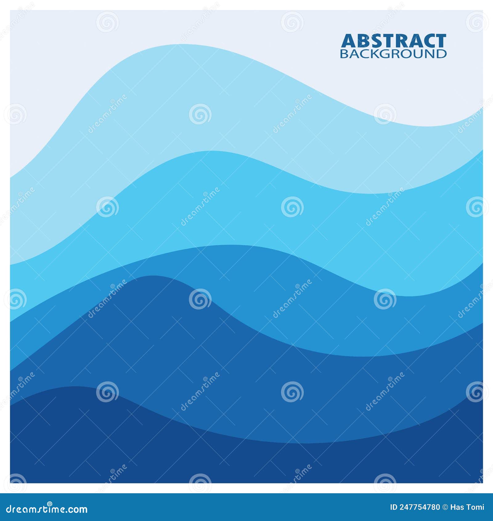 Abstract Water Wave Design Background Stock Vector - Illustration of ...