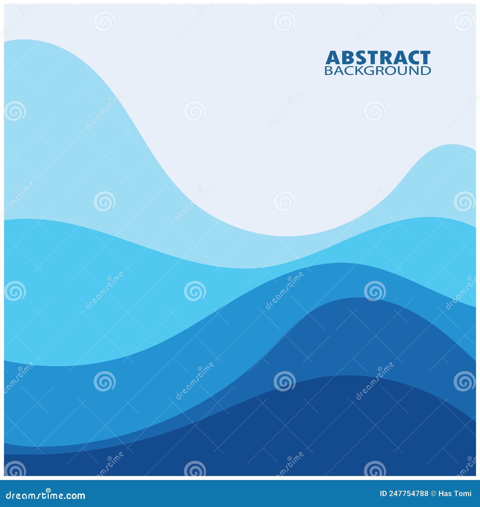 Abstract Water Wave Design Background Stock Vector - Illustration of ...