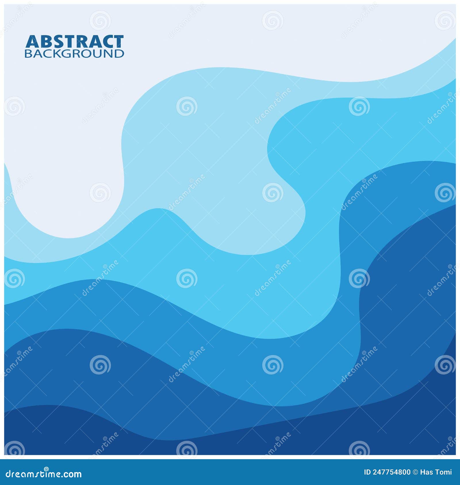 Abstract Water Wave Design Background Stock Vector - Illustration of ...
