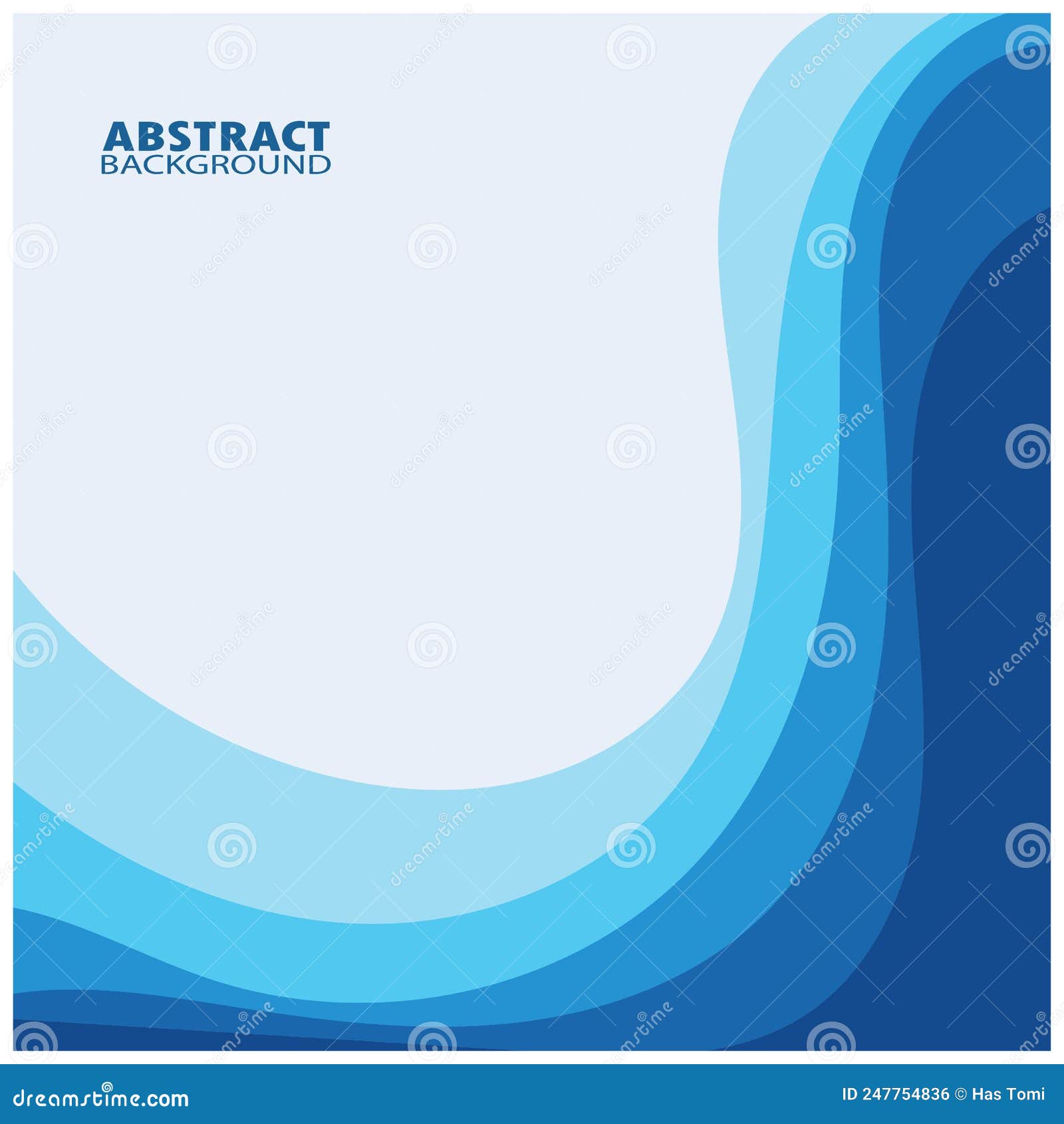 Abstract Water Wave Design Background Stock Vector - Illustration of ...