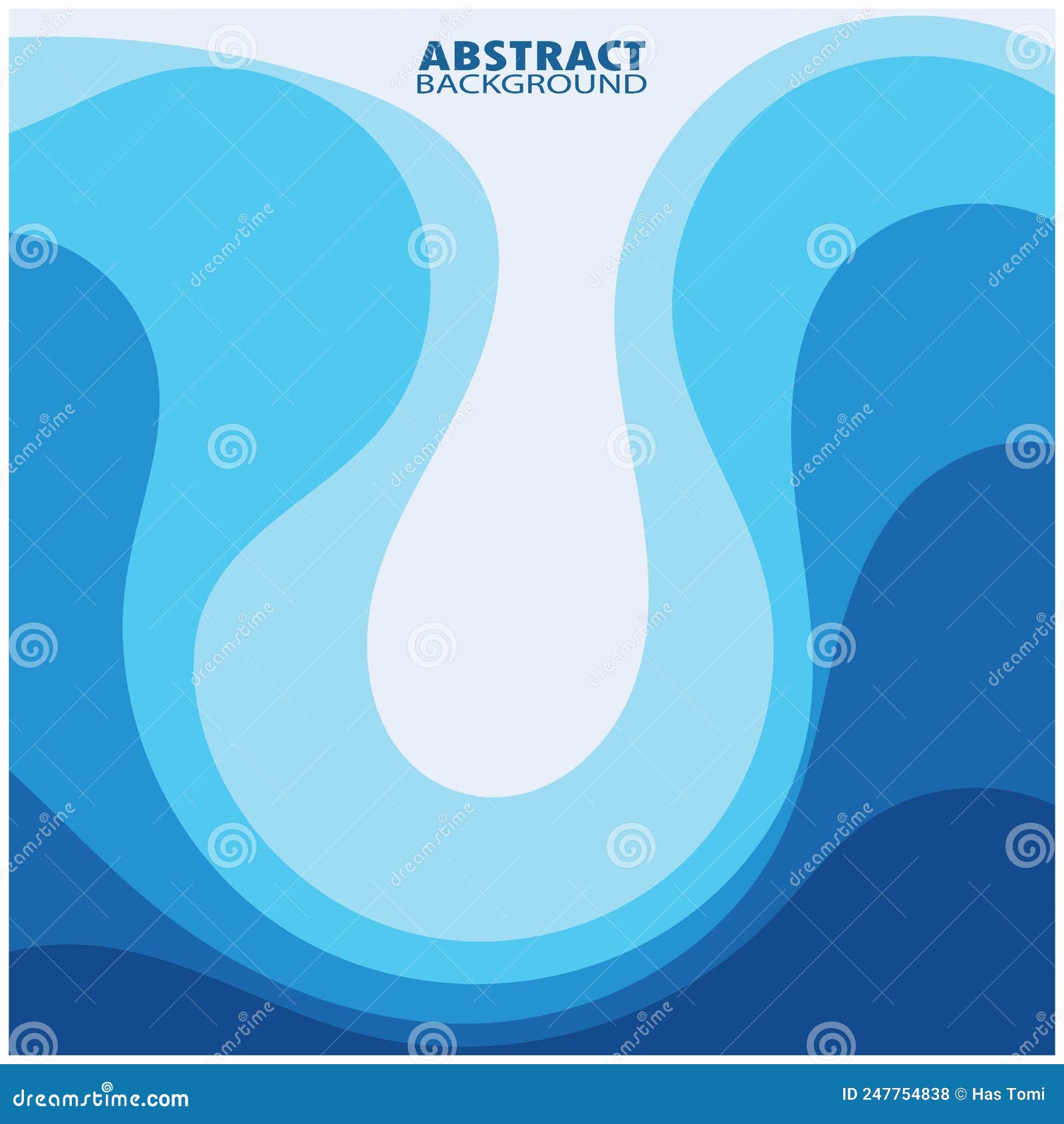 Abstract Water Wave Design Background Stock Vector - Illustration of ...
