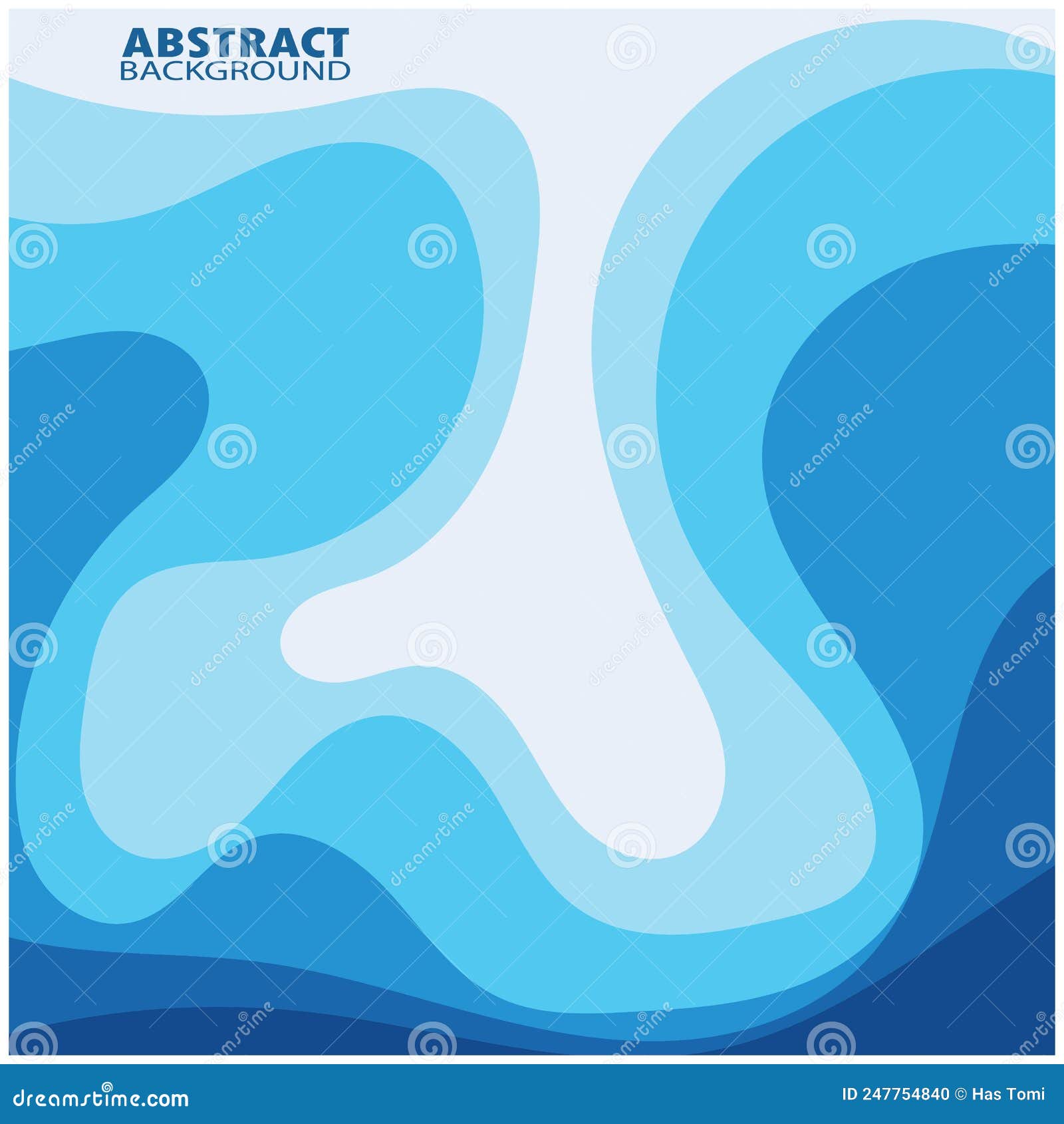 Abstract Water Wave Design Background Stock Vector - Illustration of ...