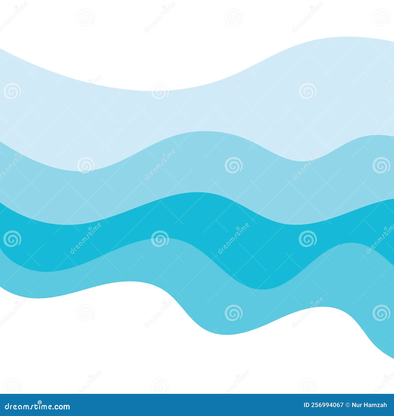 Abstract Water Wave Design Background Stock Vector - Illustration of ...