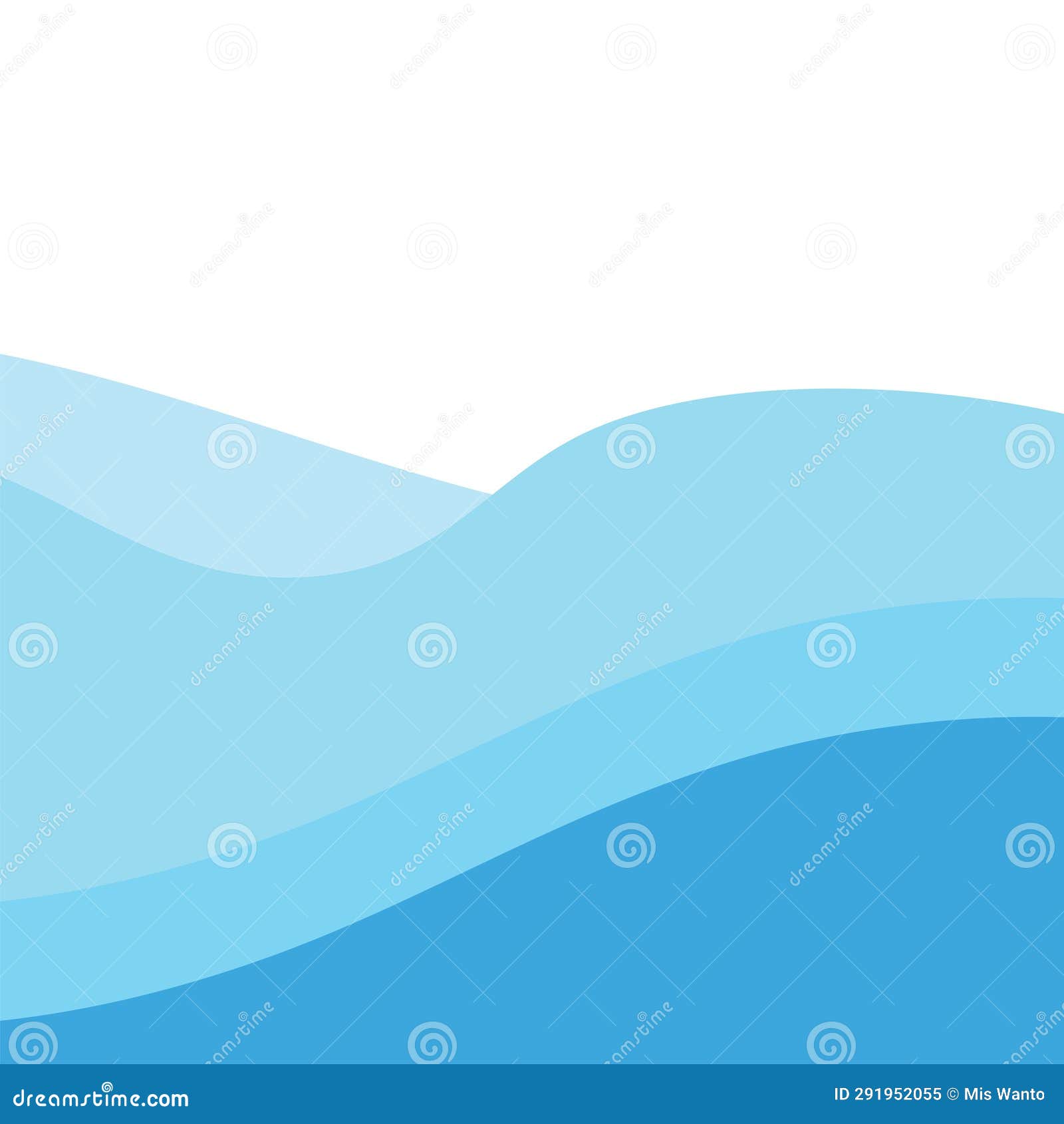 Abstract Water Wave Design Background Stock Illustration - Illustration ...
