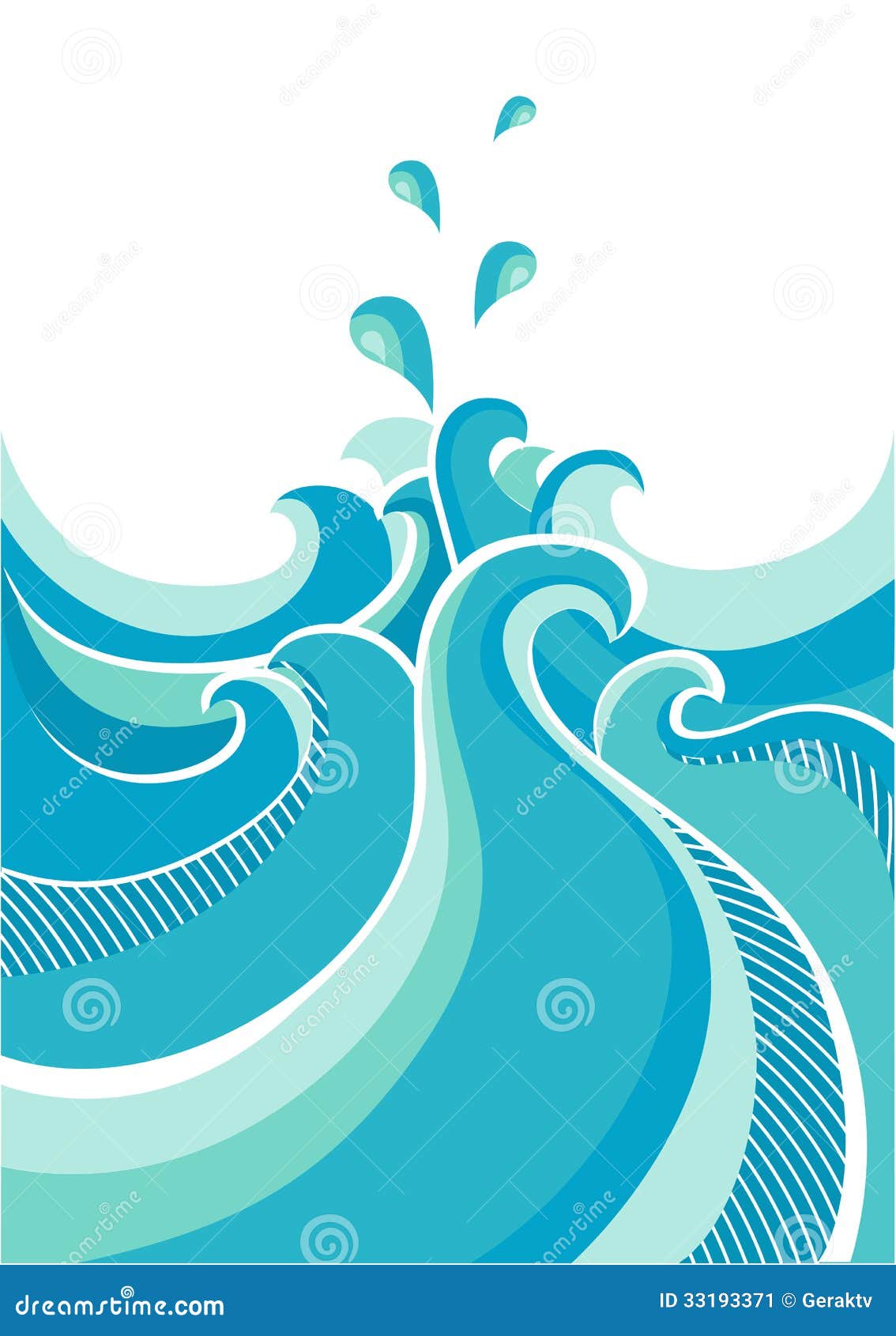 Water Design Vector