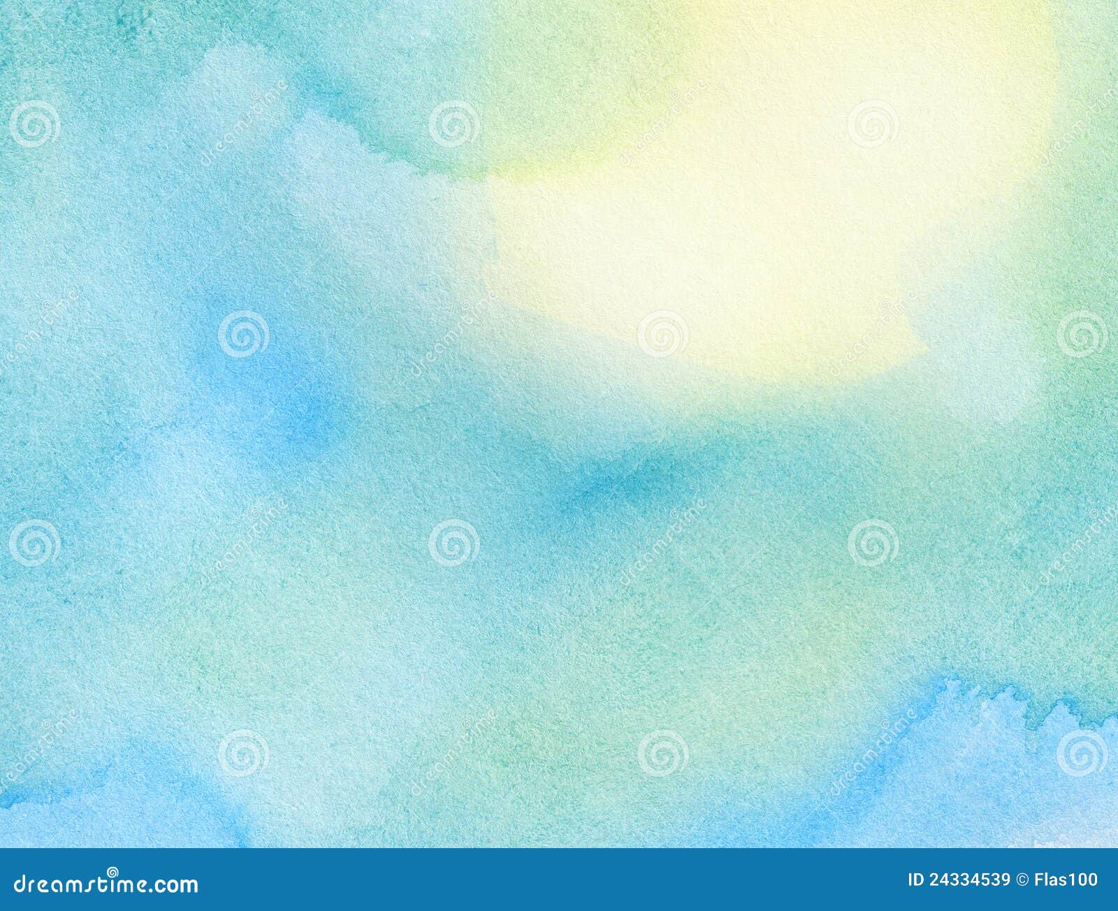 Watercolor Background. Spring Watercolor Background. A Smear Of ...