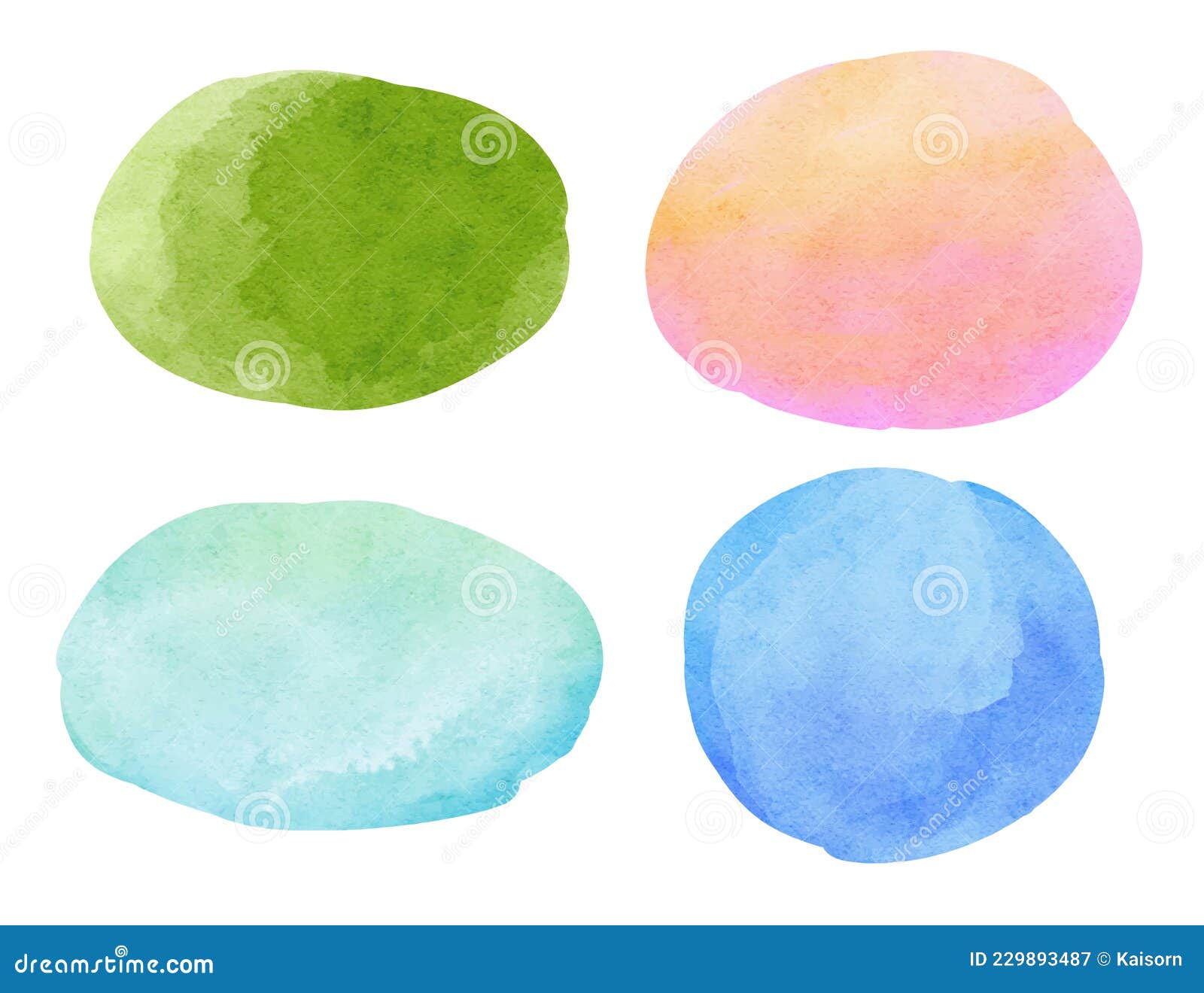 Oval Texture With Mostly Green Color Royalty-Free Stock Image ...