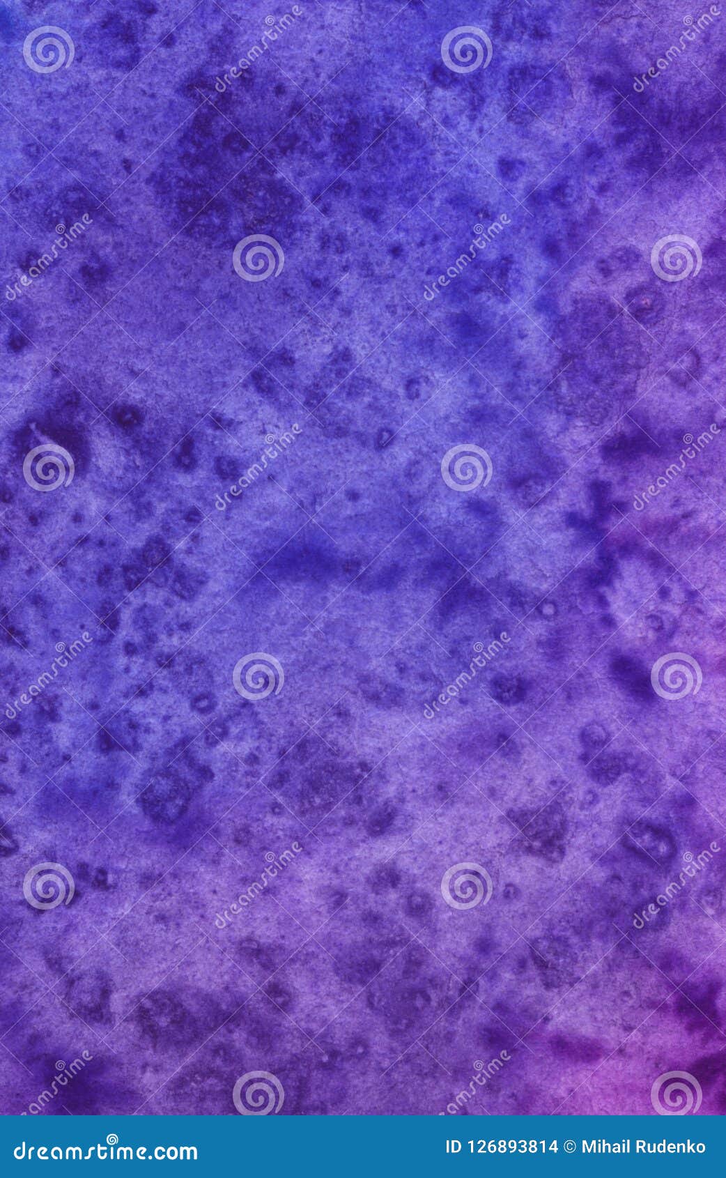 Abstract Watercolor Background, Colorful,cold Colors Hand Painted ...