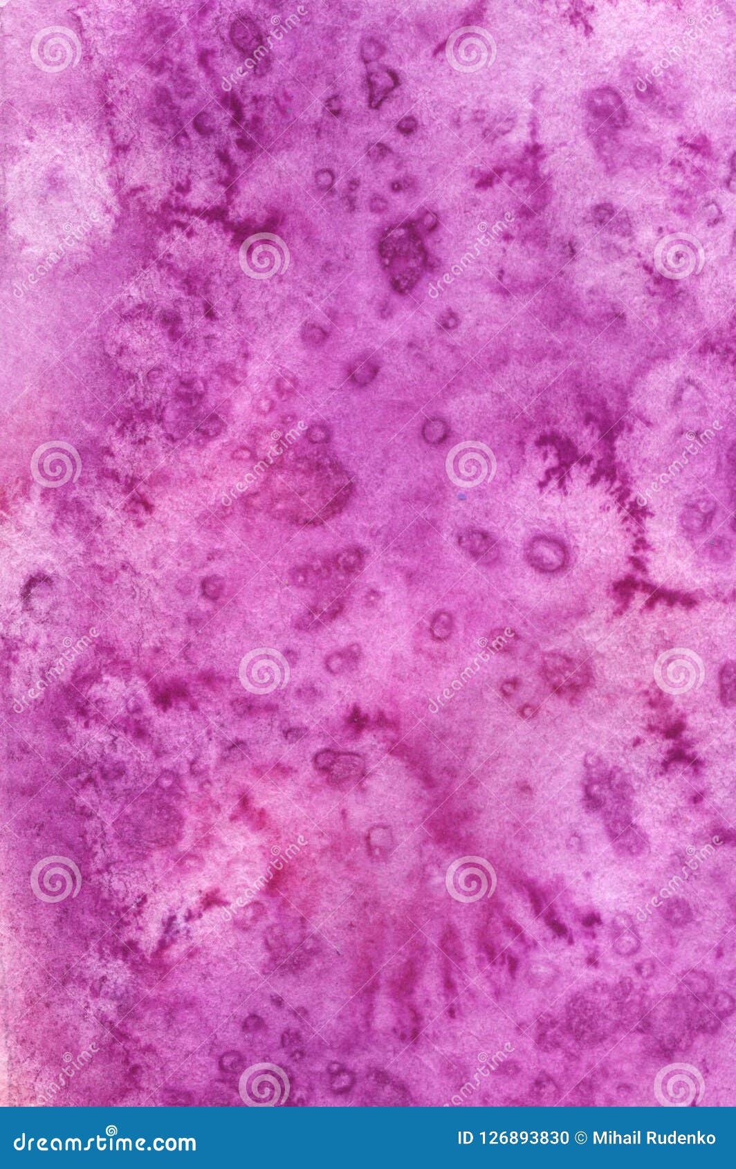 Abstract Watercolor Background, Colorful,cold Colors Hand Painted ...