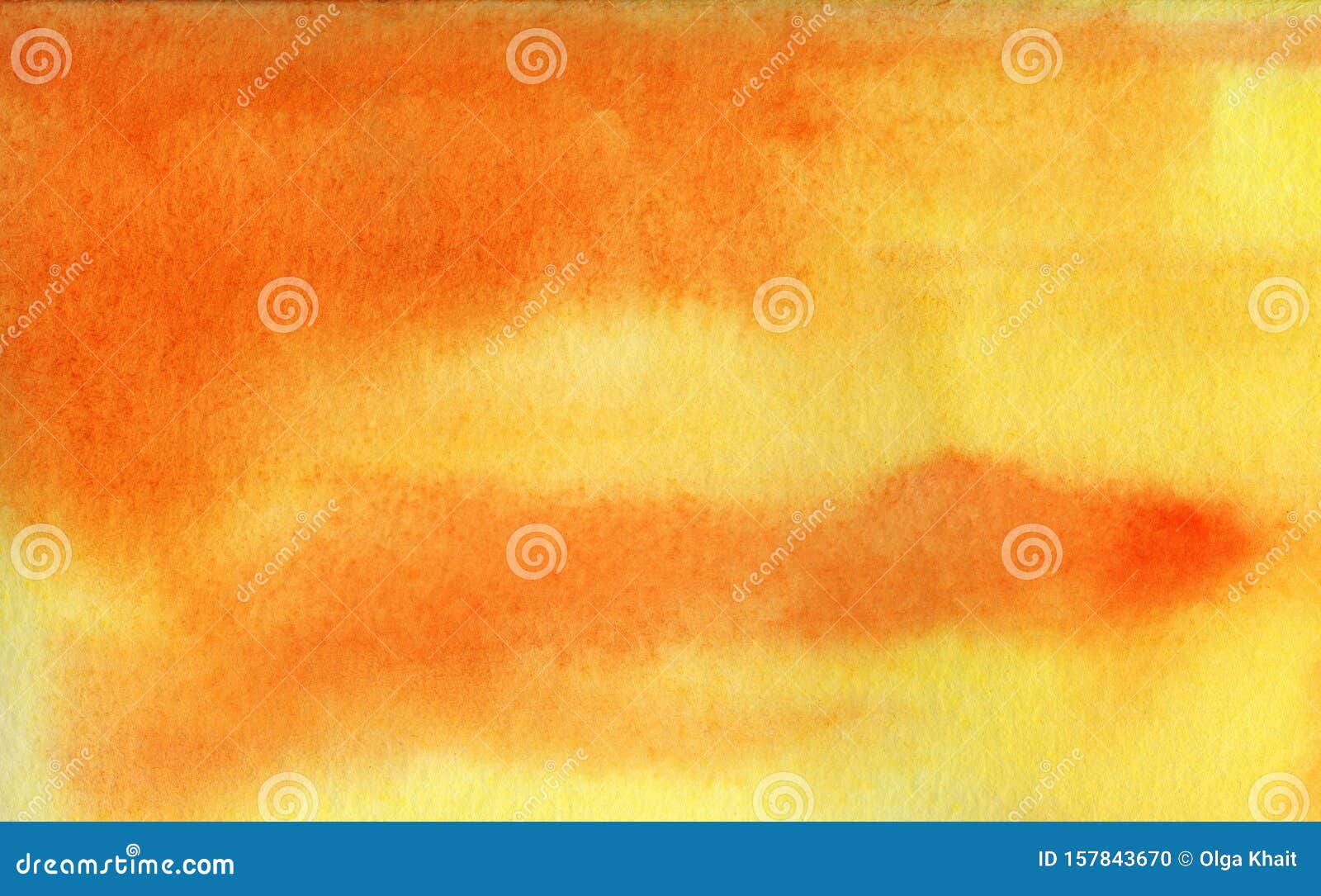 Abstract Watercolor Background. Gradient Fill on Wet Yellow and Orange ... Abstract Watercolor Background. Gradient Fill on Wet Yellow and Orange ...