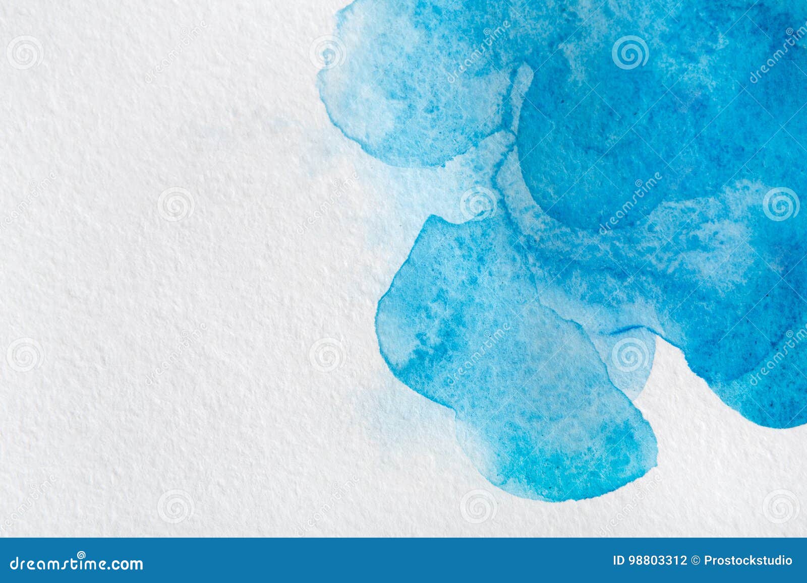 Abstract Watercolor Spot Painted Texture Background Stock Illustration ...