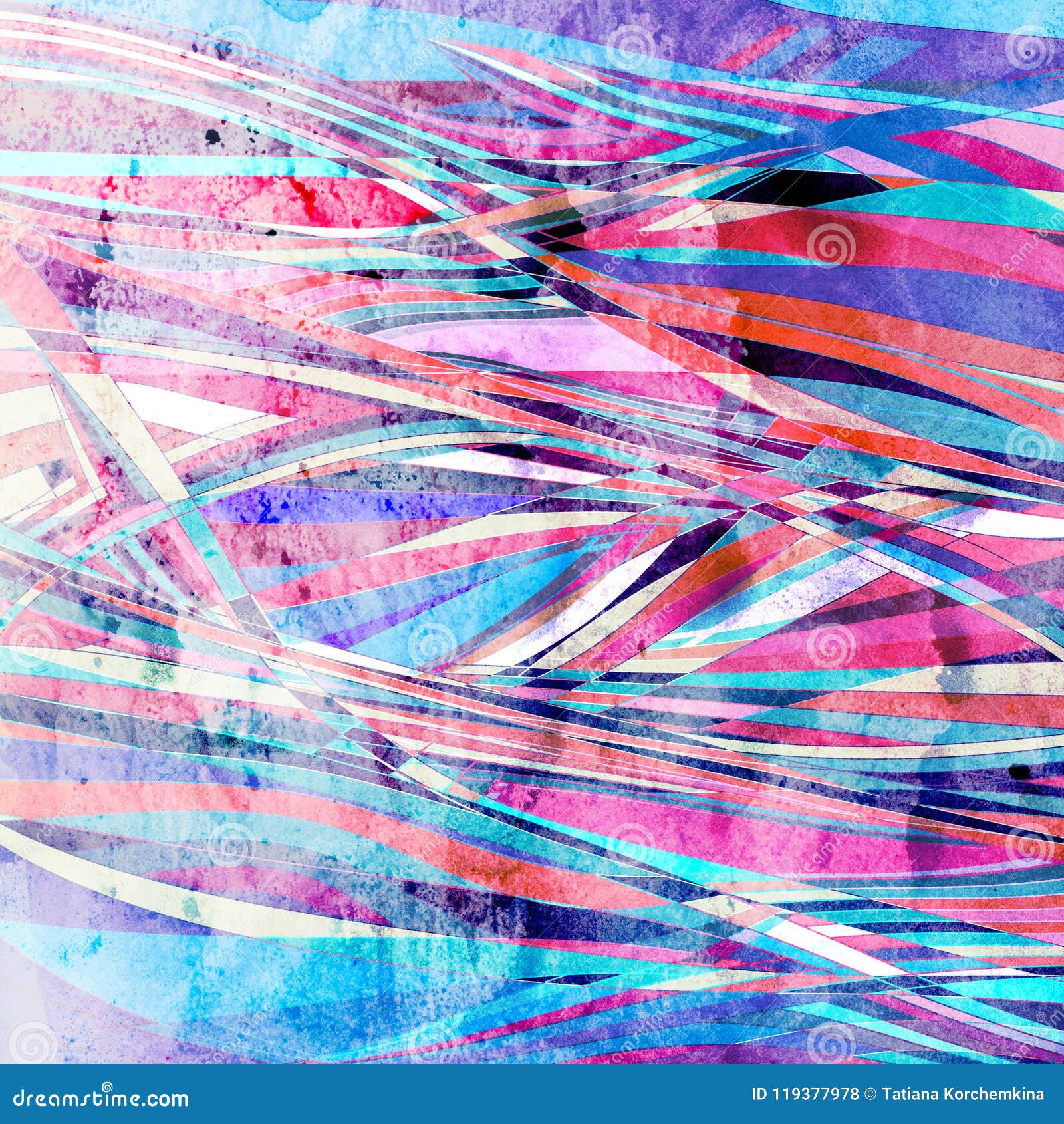 Graphic Abstract Light Waves Stock Illustration - Illustration of ...