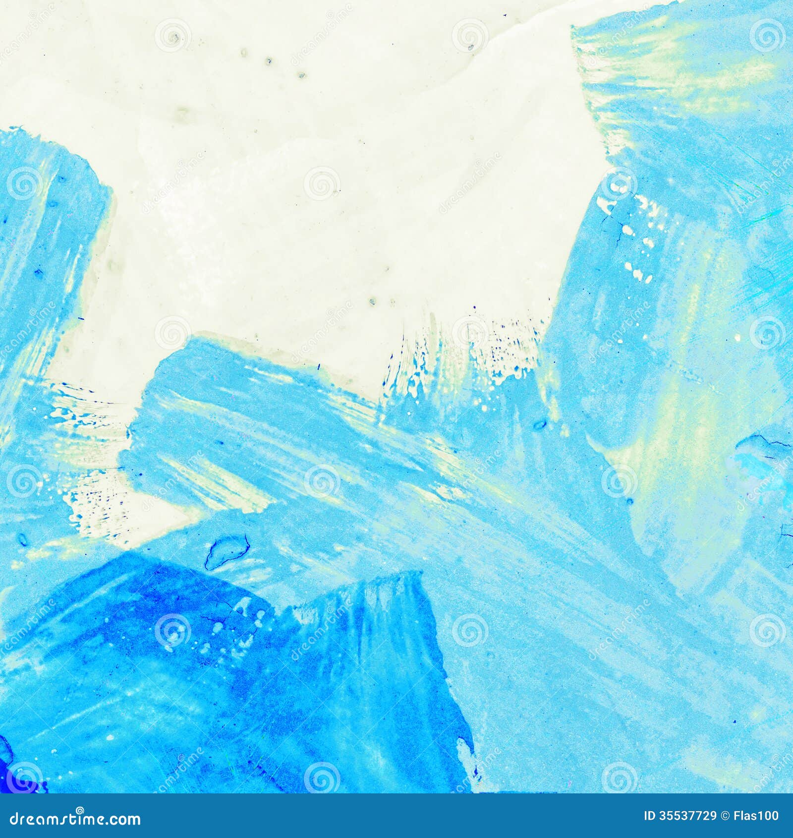 Abstract Watercolor Brush Strokes Texture Stock Illustration ...