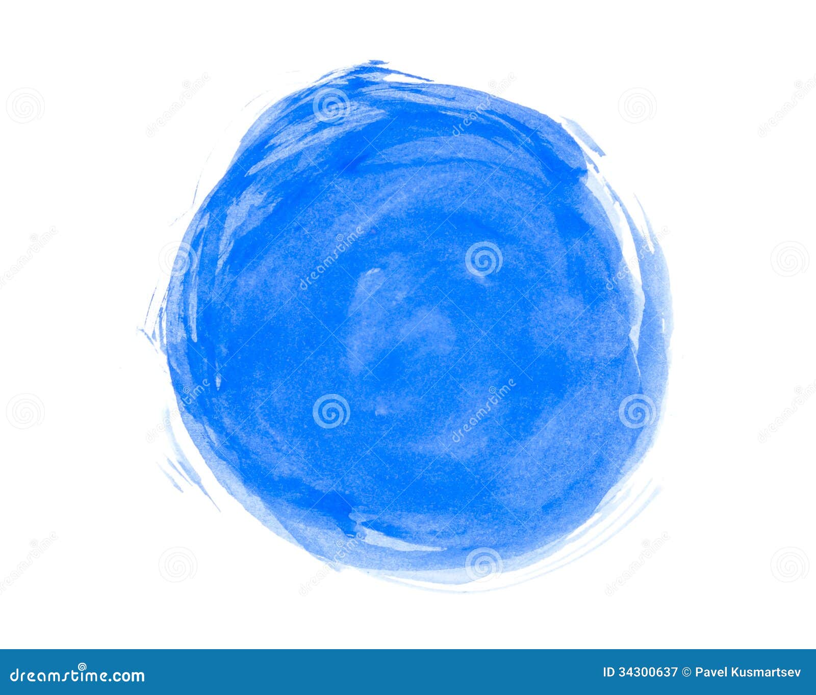 Abstract watercolor circle stock illustration. Illustration of craft ...