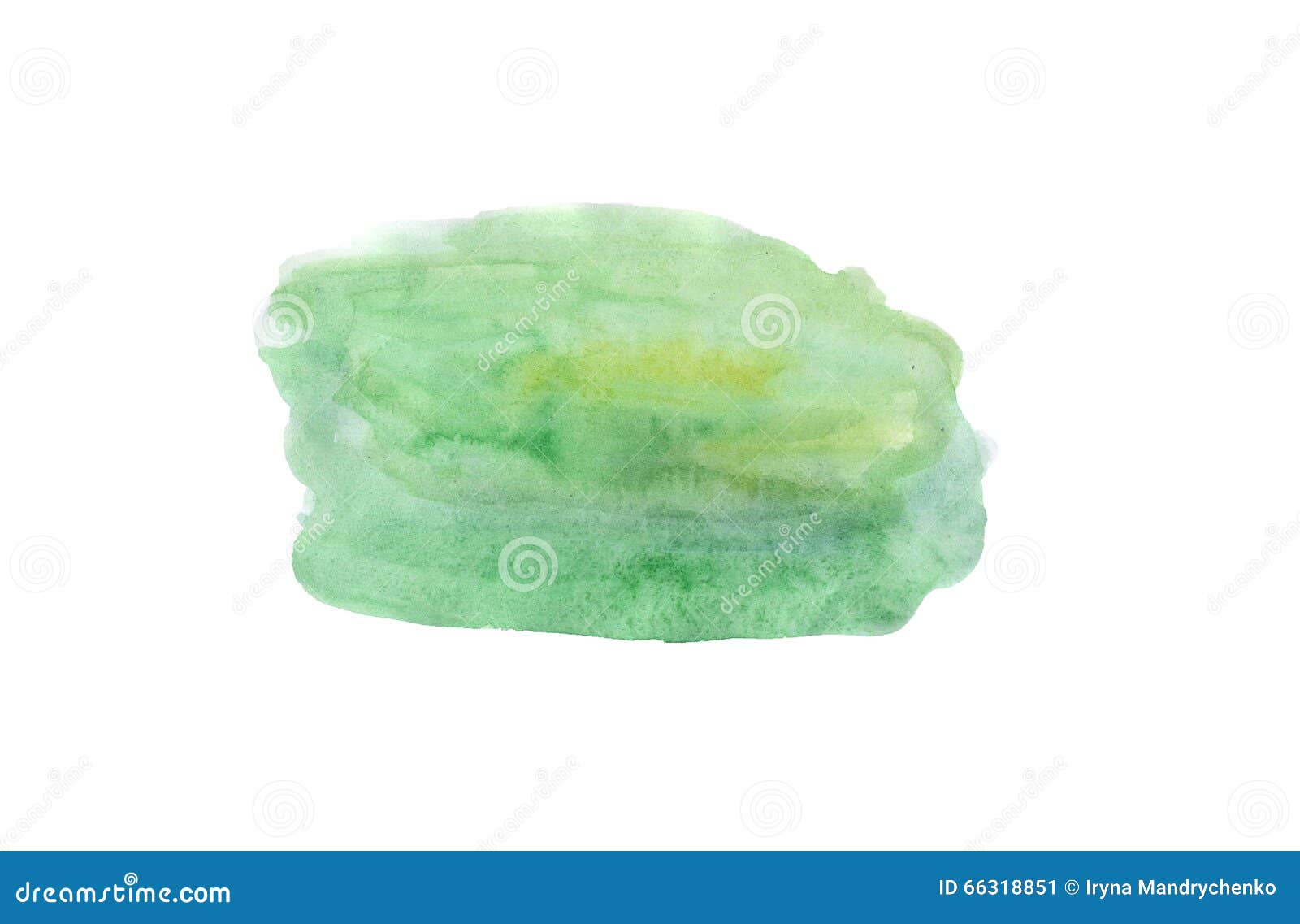 Abstract Watercolor Hand Paint Texture Stock Image - Image of green ...