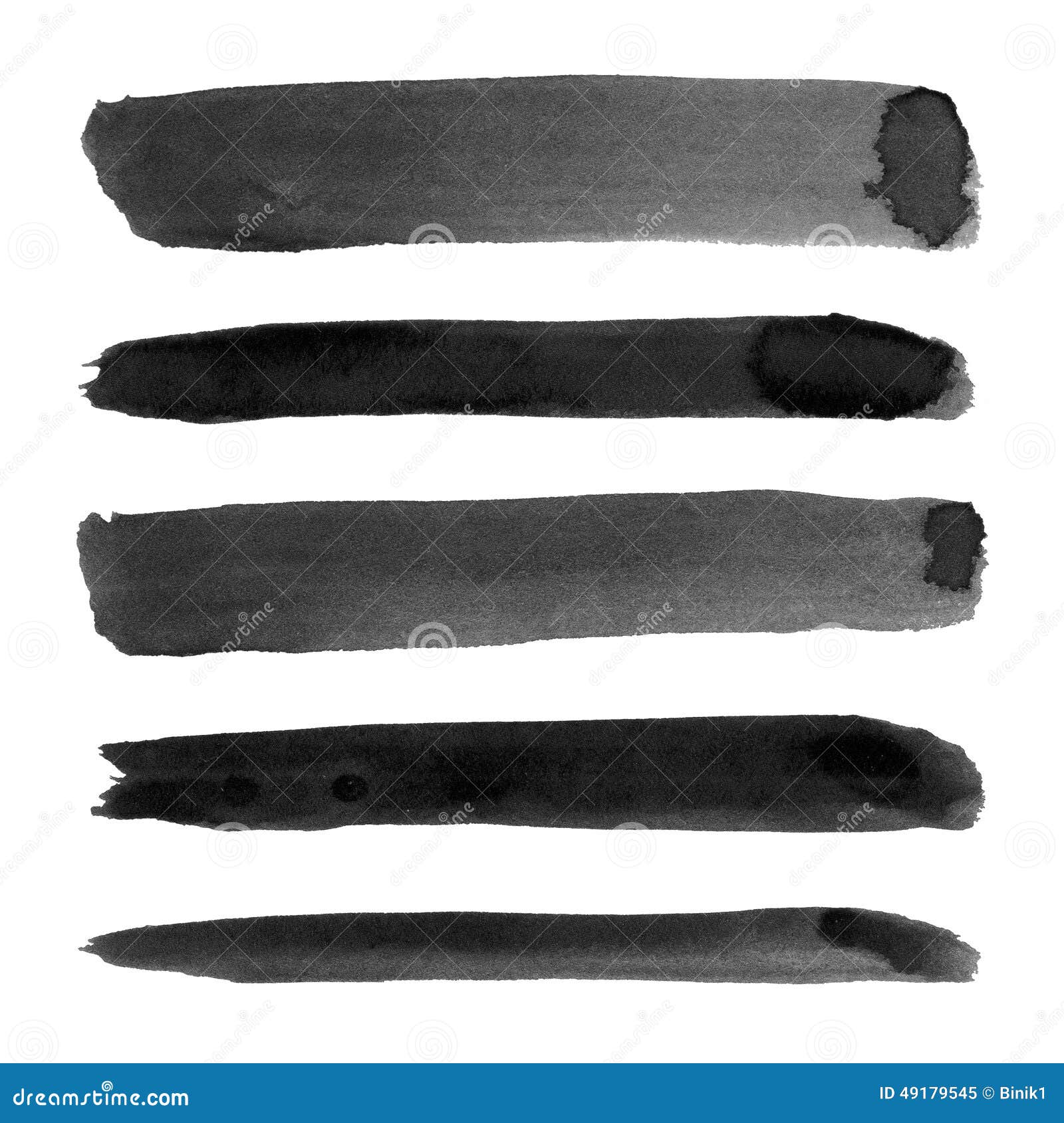 Abstract Watercolor Lines for Your Project Stock Illustration ...