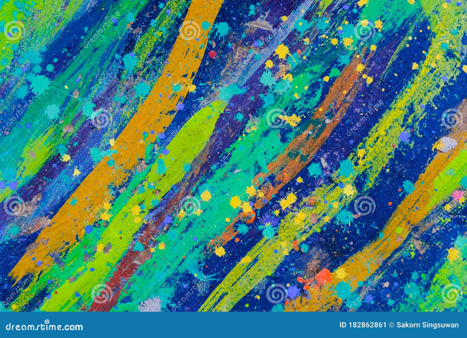 Abstract Watercolor Paint Splatter Design Background Stock Image ...