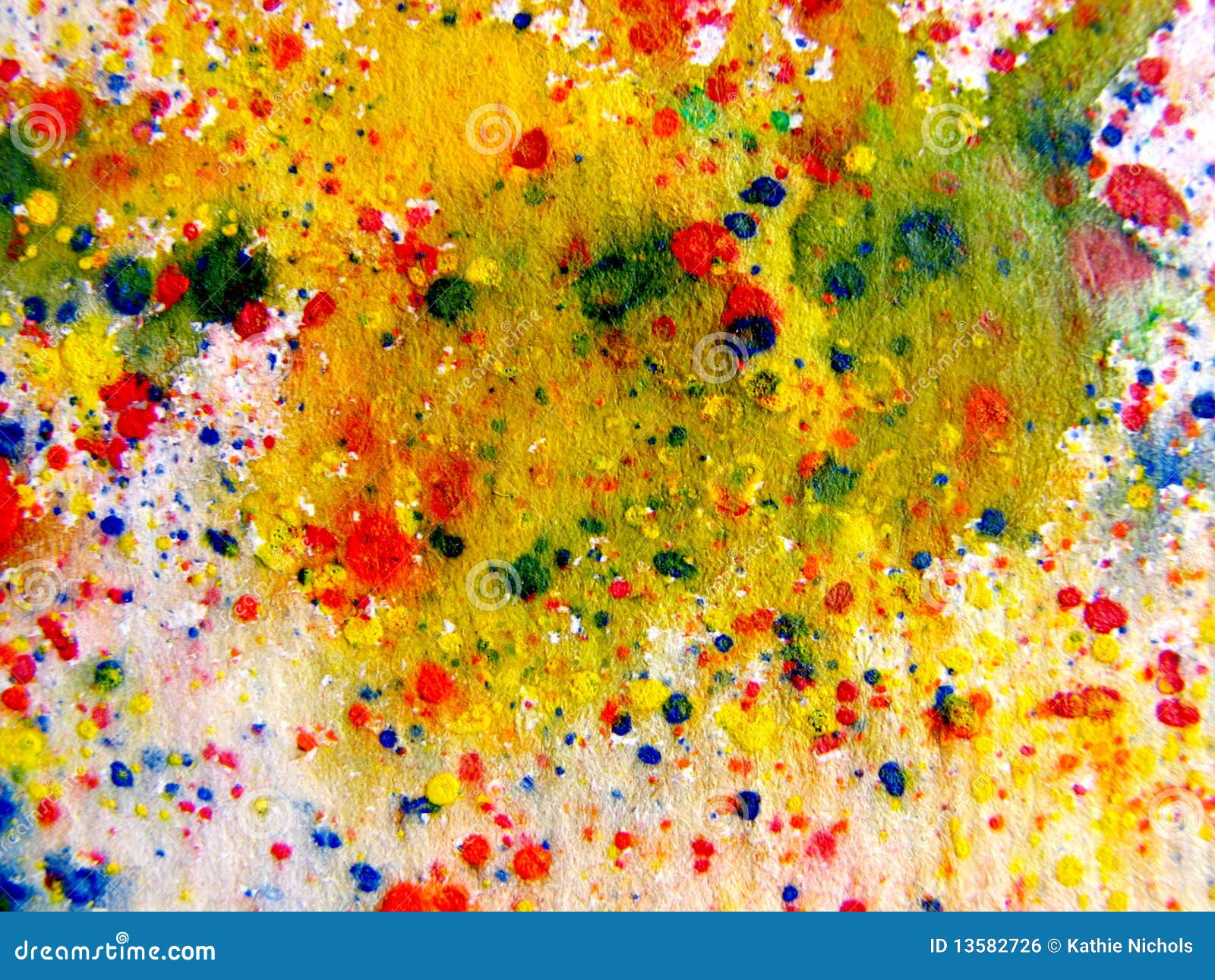 Abstract Watercolor Splash stock illustration. Illustration of ...