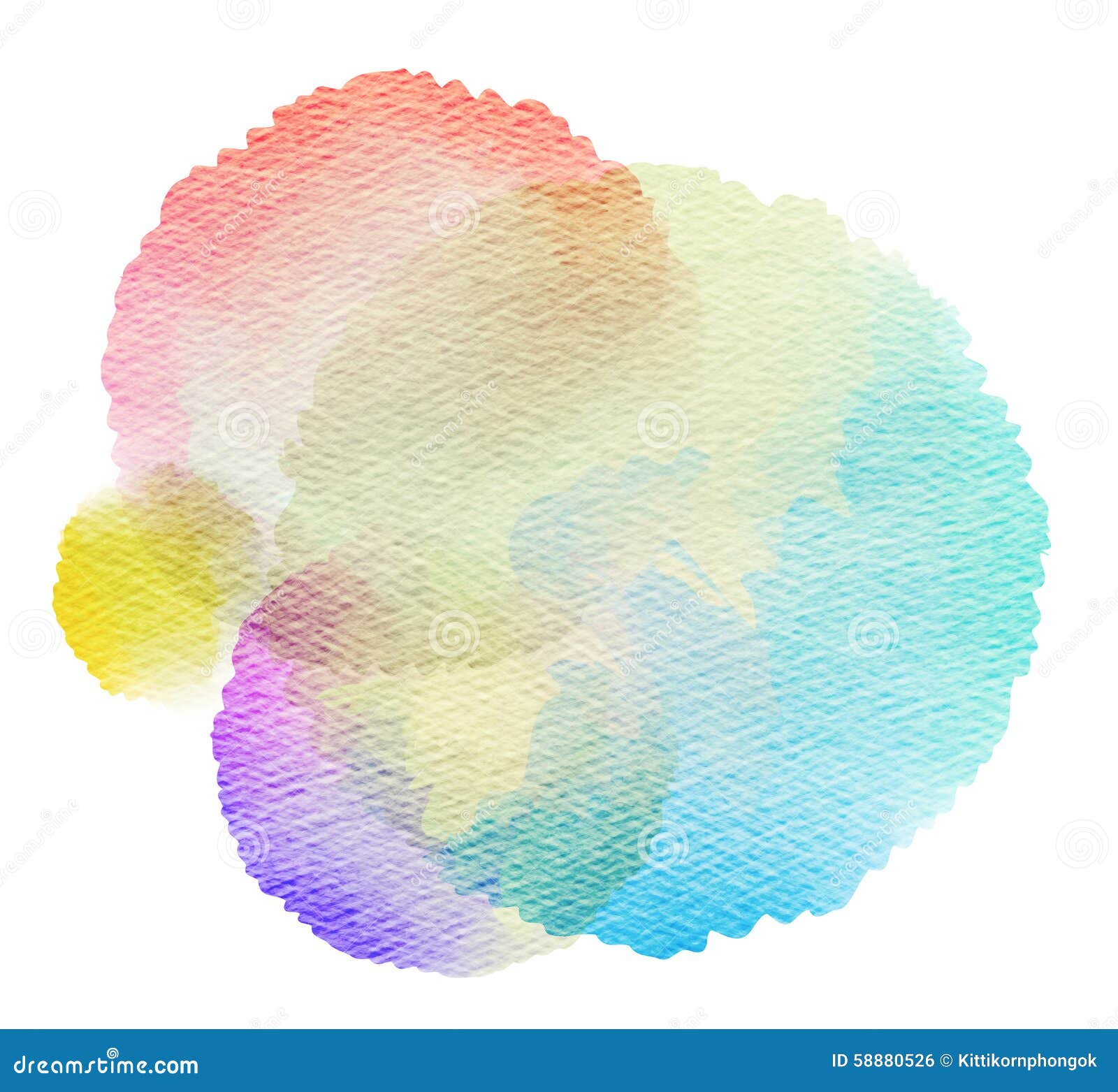 Abstract Watercolor Splash. Stock Illustration - Illustration of ...