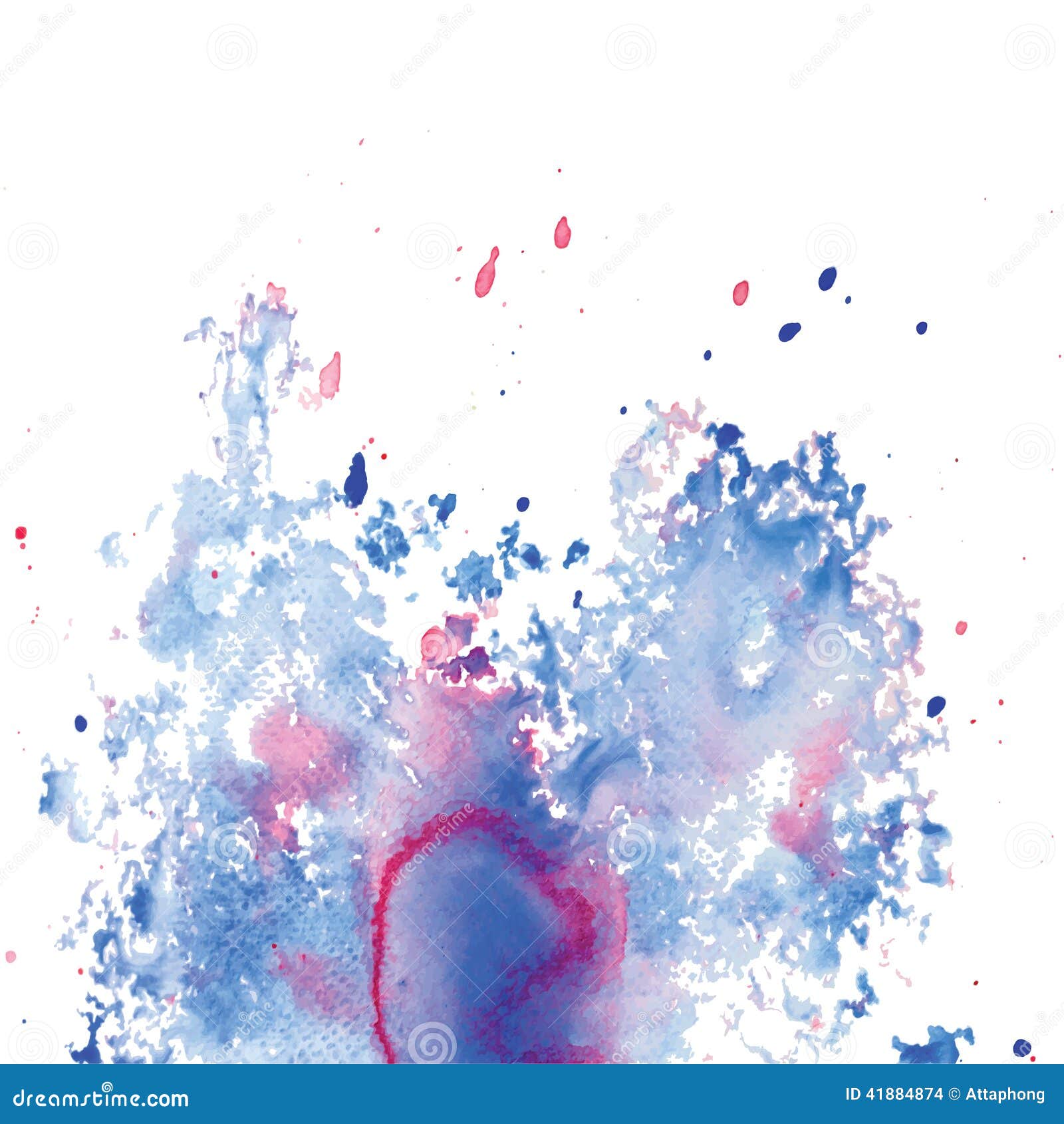 Abstract Watercolor Splash Vector Background Stock Vector ...