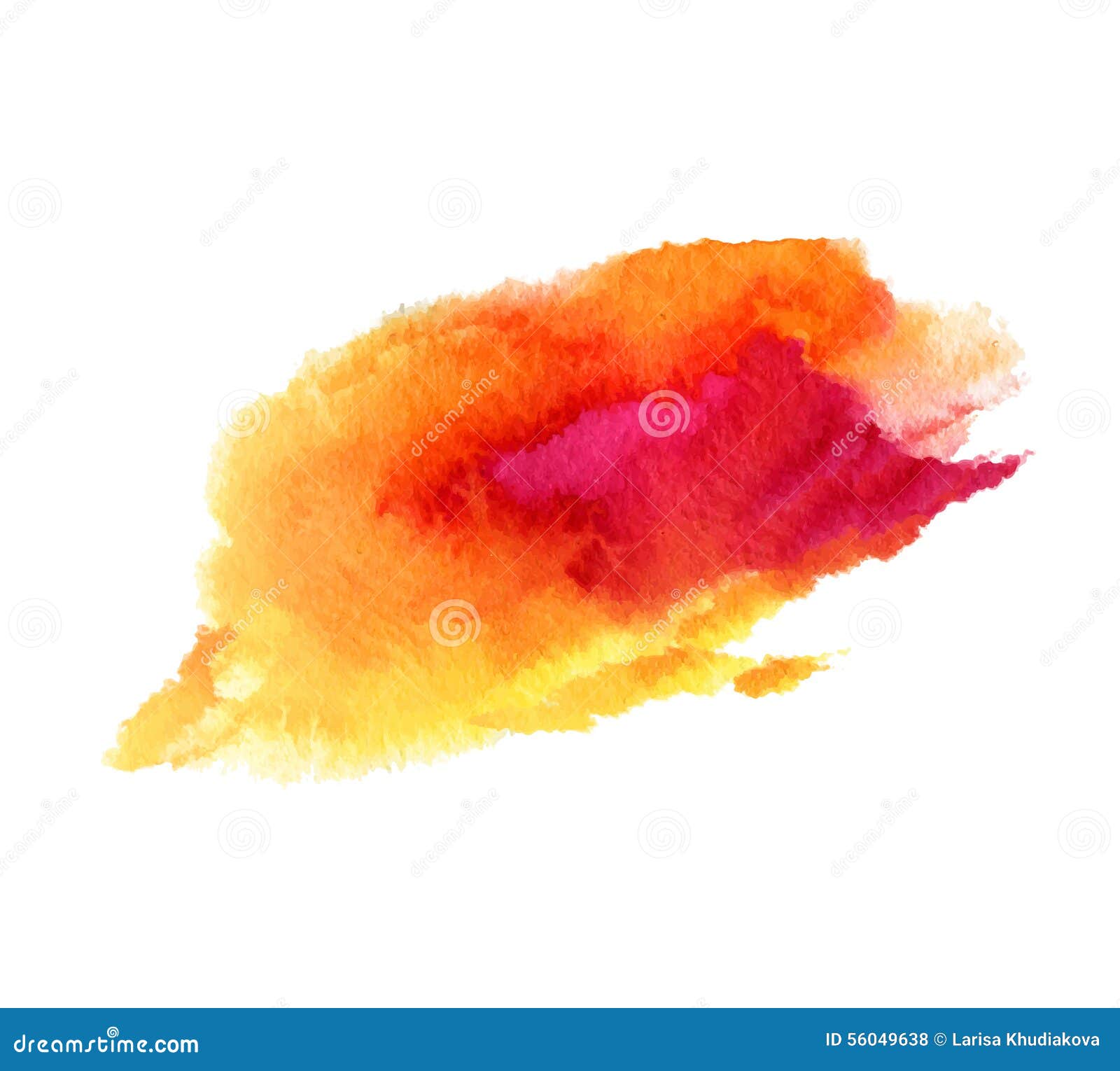 Abstract Watercolor Stain Wet Vector Texture Stock Vector ...