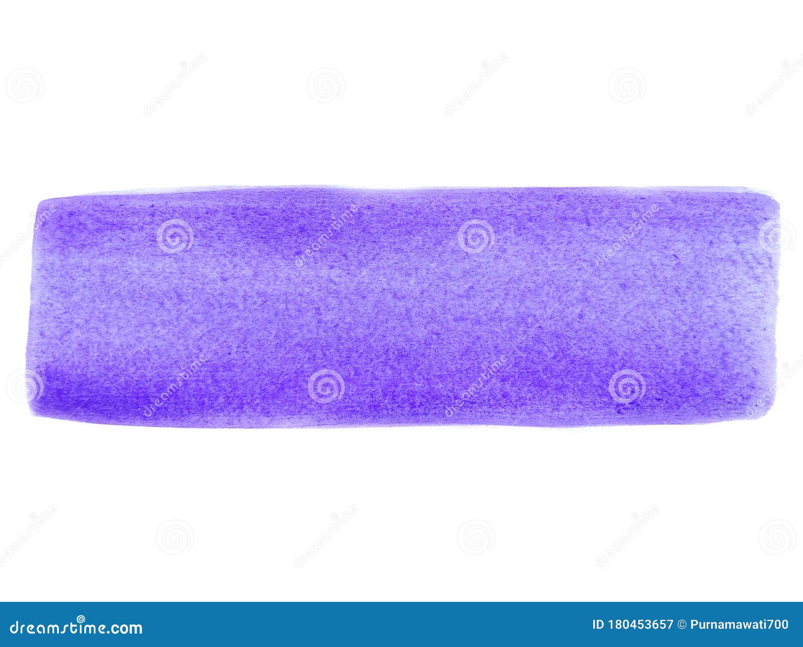 Abstract Watercolor on White Background. Blue Watercolor Scribble ...