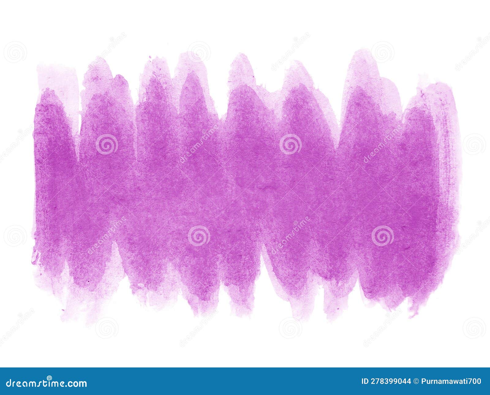 Abstract Watercolor on White Background. Purple Watercolor Scribble ...