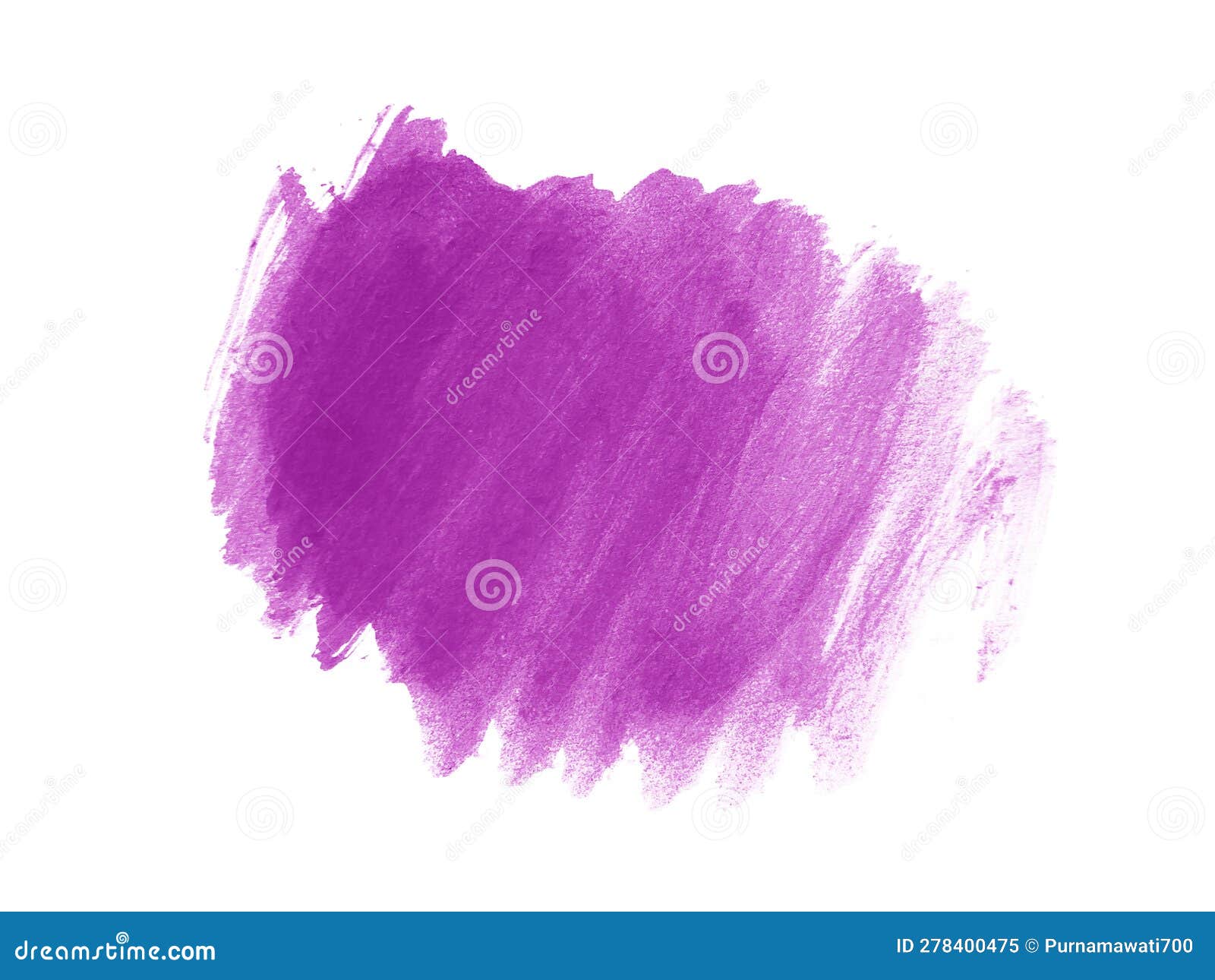 Abstract Watercolor on White Background. Purple Watercolor Scribble ...