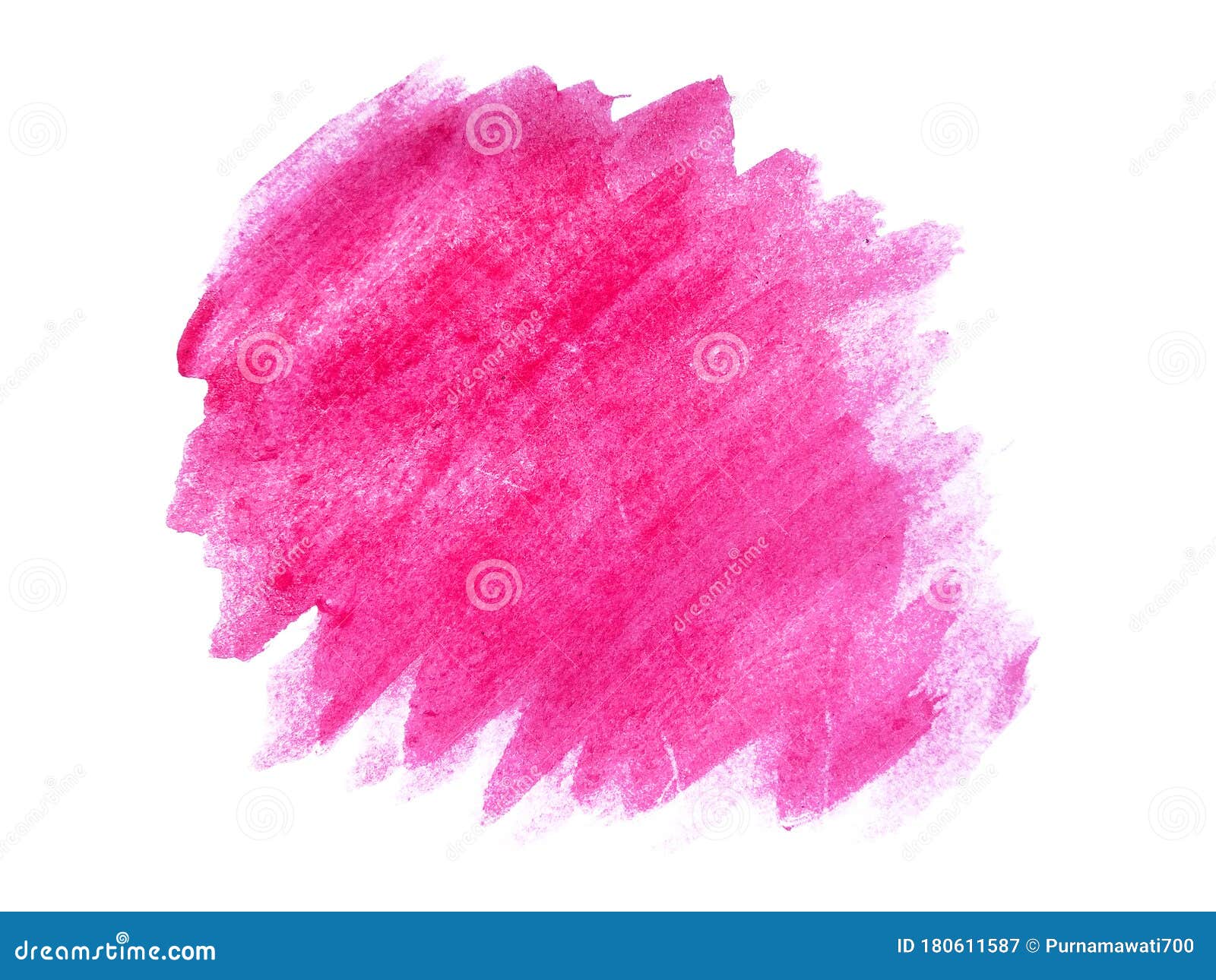 Abstract Watercolor on White Background. Red Watercolor Scribble ...