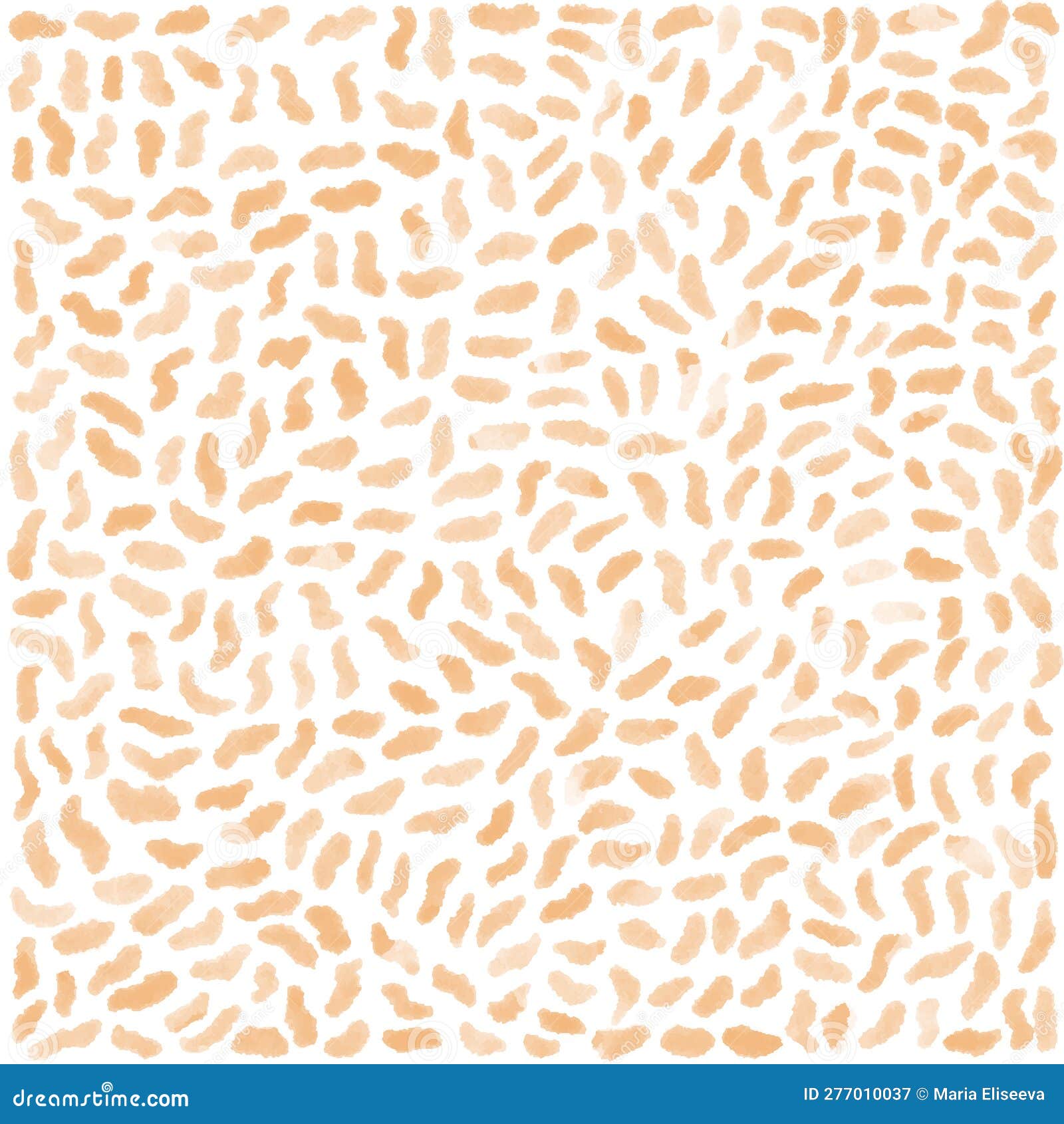 Abstract Watercolor Worms Background, Trendy Vector Pattern with ...