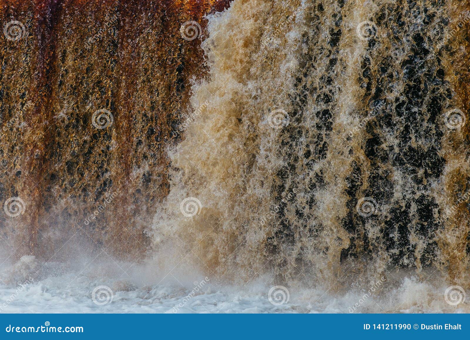 Abstract Waterfall Close Up Stock Photo - Image of nature, design ...