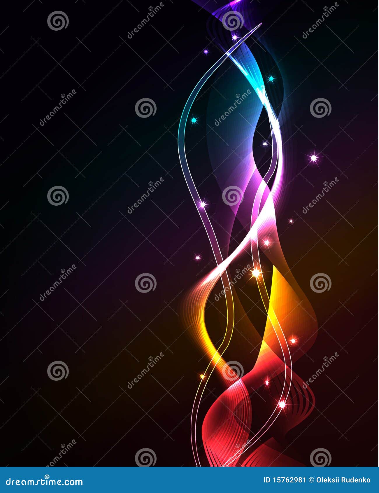 Abstract wave stock illustration. Illustration of graphic - 15762981