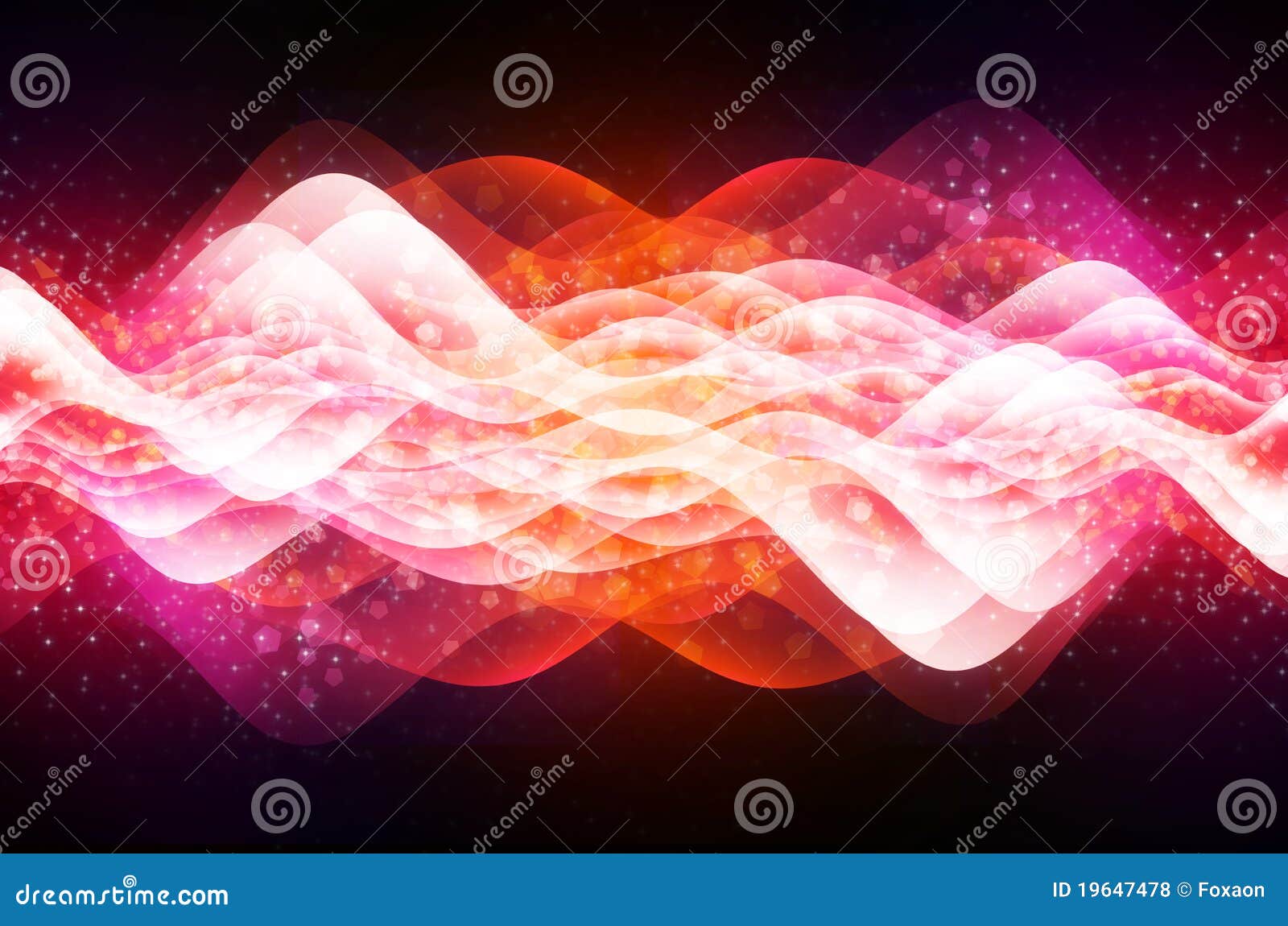 Abstract Wave stock illustration. Illustration of artistic - 19647478