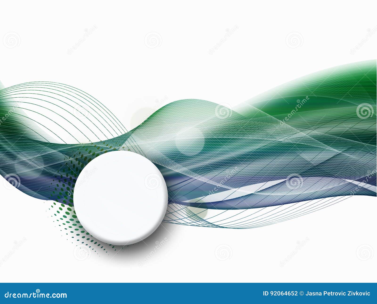 Abstract Wave Background stock illustration. Illustration of color ...