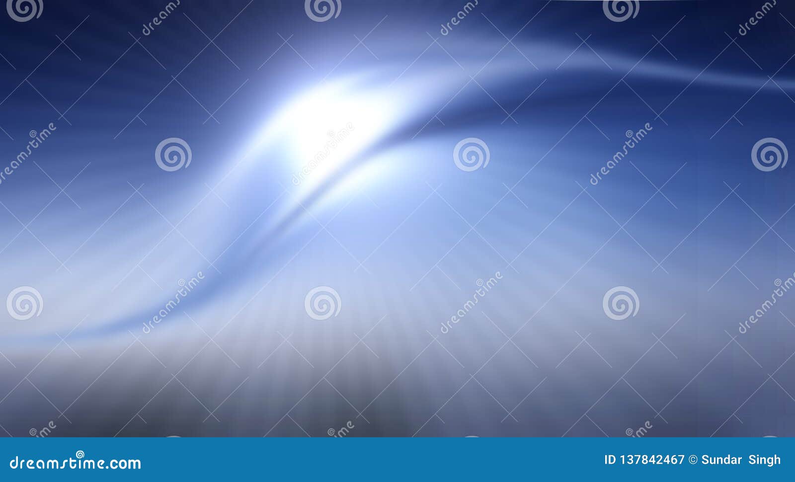 Abstract Wave Background with Bright Gradient and Blur Effects ...