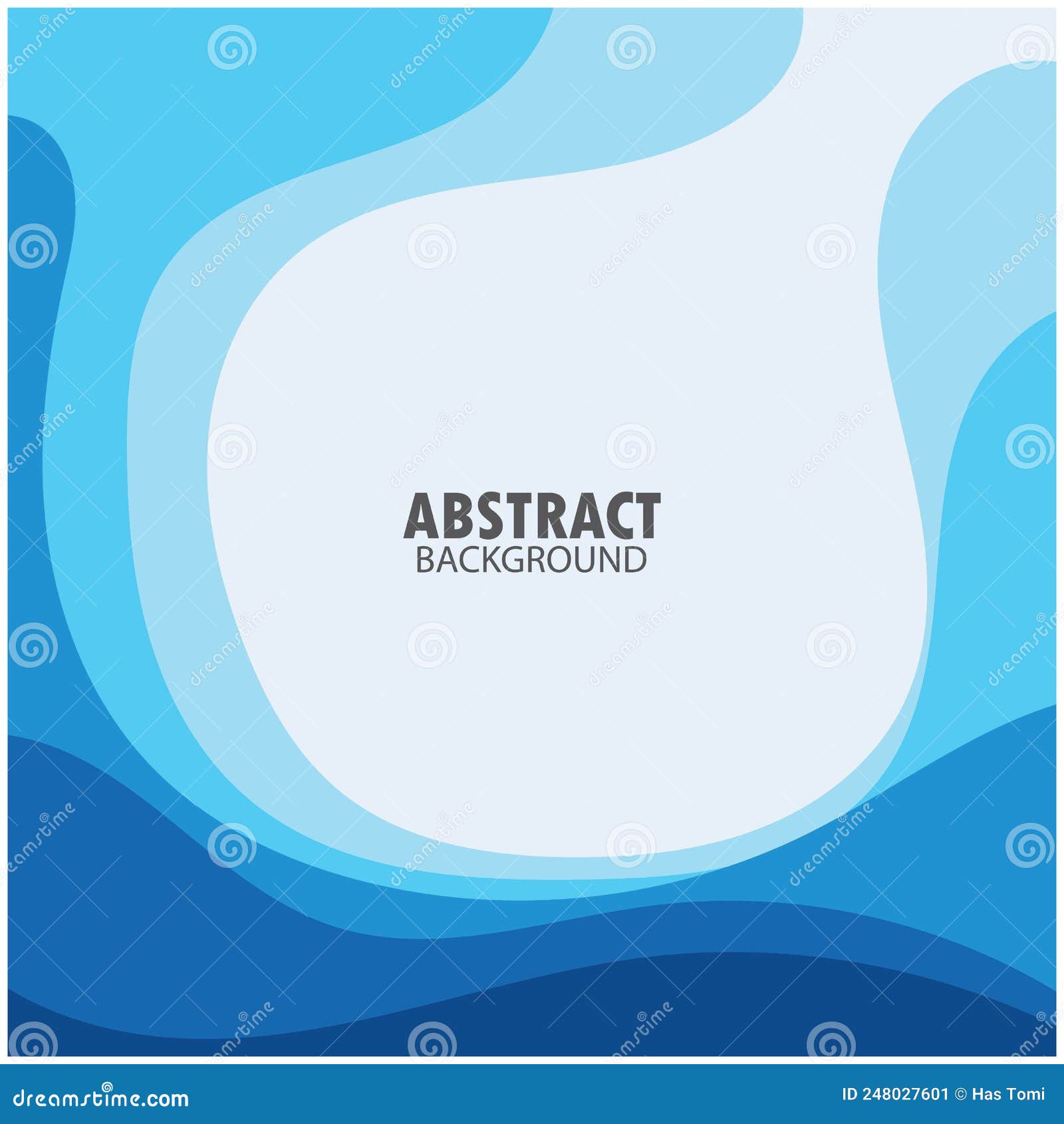 ABSTRACT WAVE BACKGROUND DESIGN with BLUE COMBINATION VECTOR Stock ...