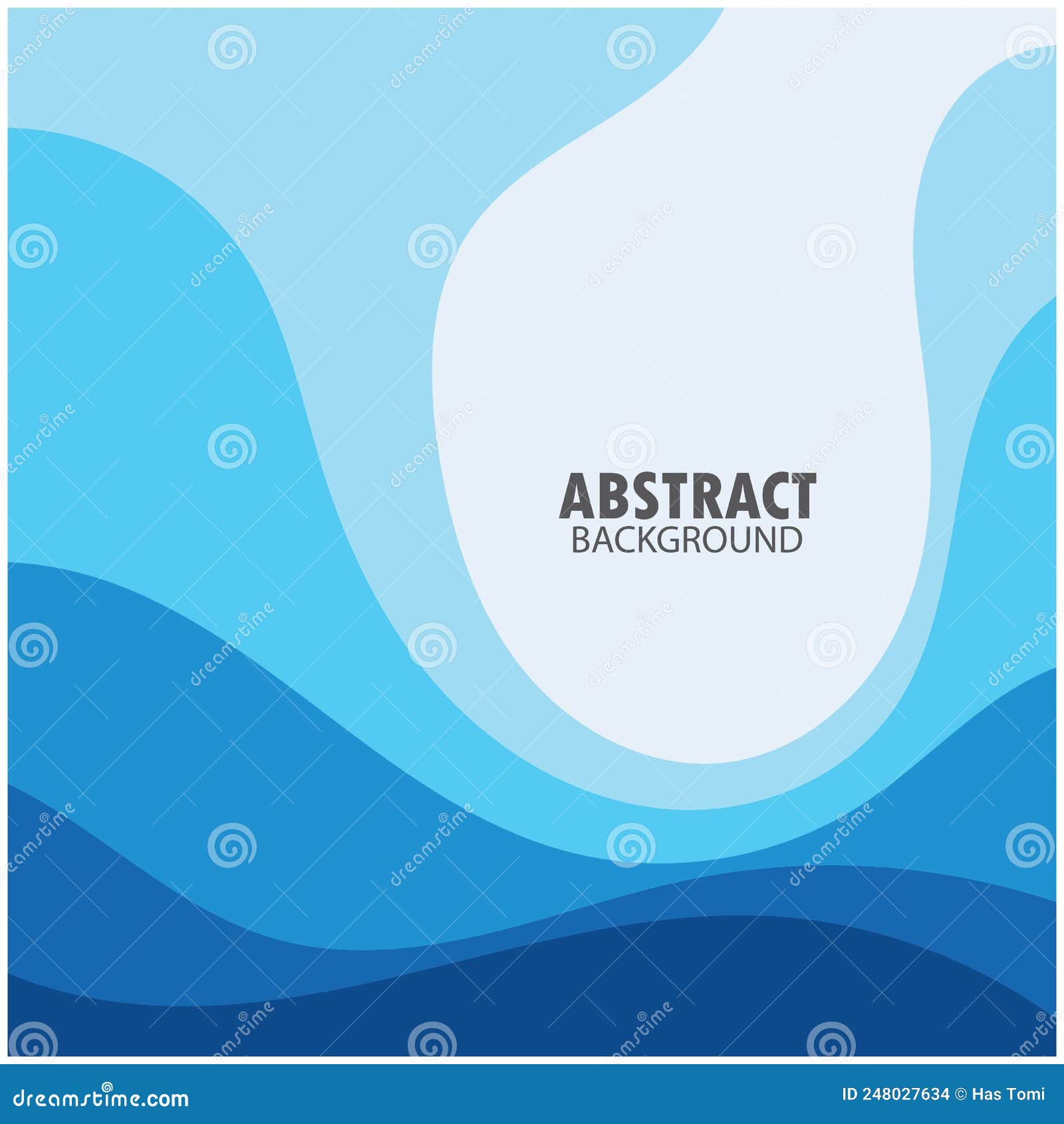 ABSTRACT WAVE BACKGROUND DESIGN with BLUE COMBINATION VECTOR Stock ...