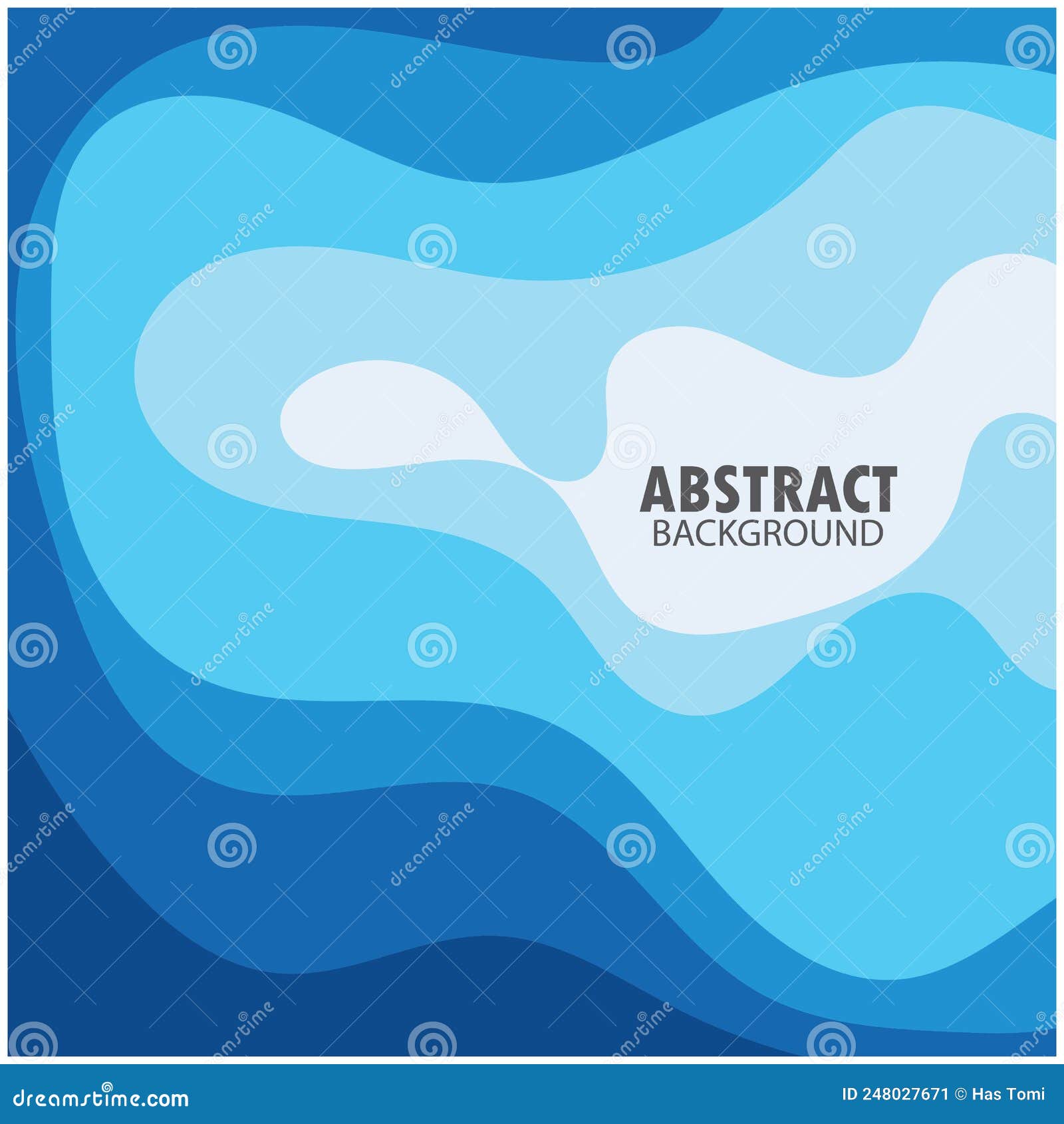 ABSTRACT WAVE BACKGROUND DESIGN with BLUE COMBINATION VECTOR Stock ...