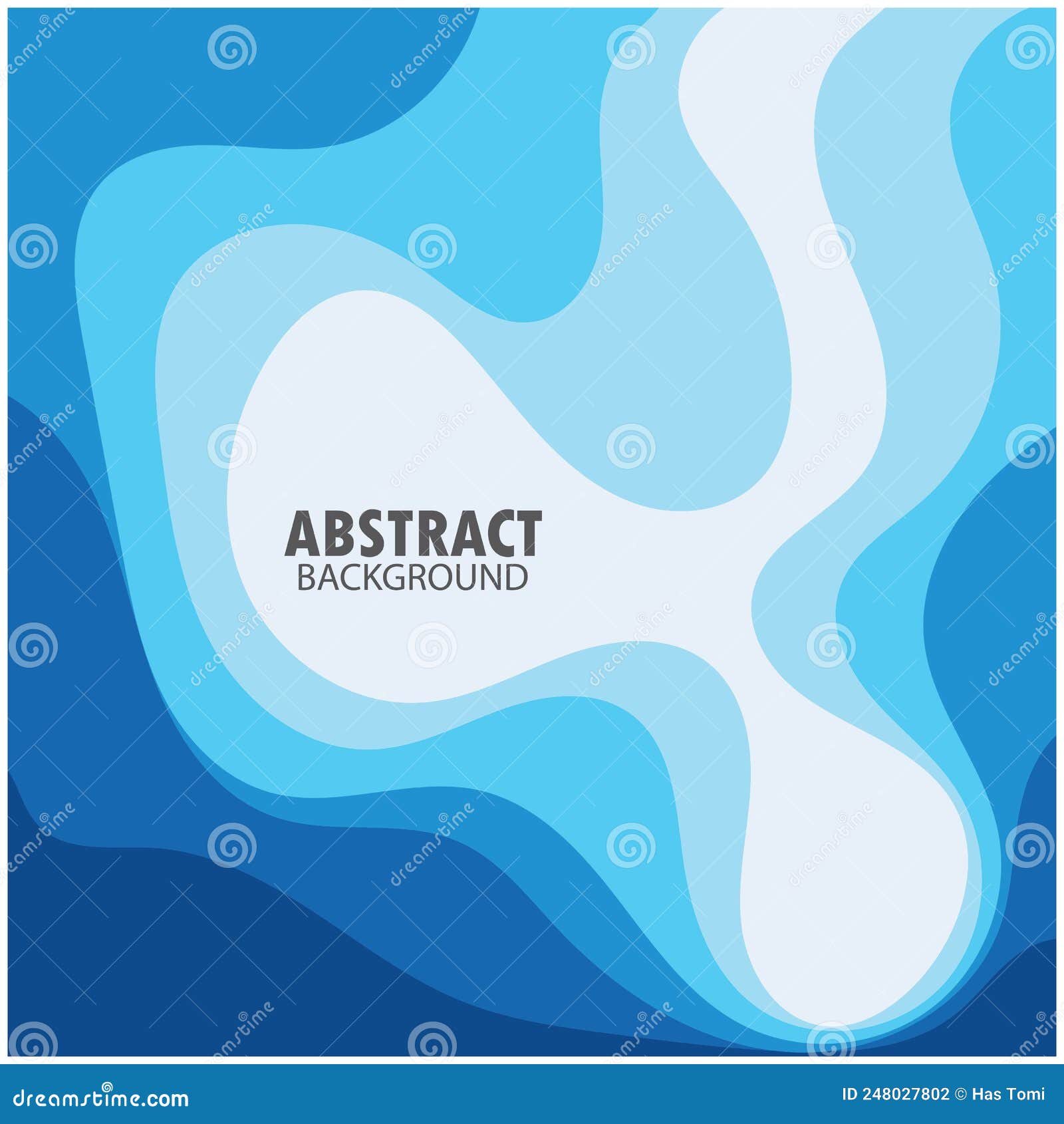 ABSTRACT WAVE BACKGROUND DESIGN with BLUE COMBINATION VECTOR Stock ...
