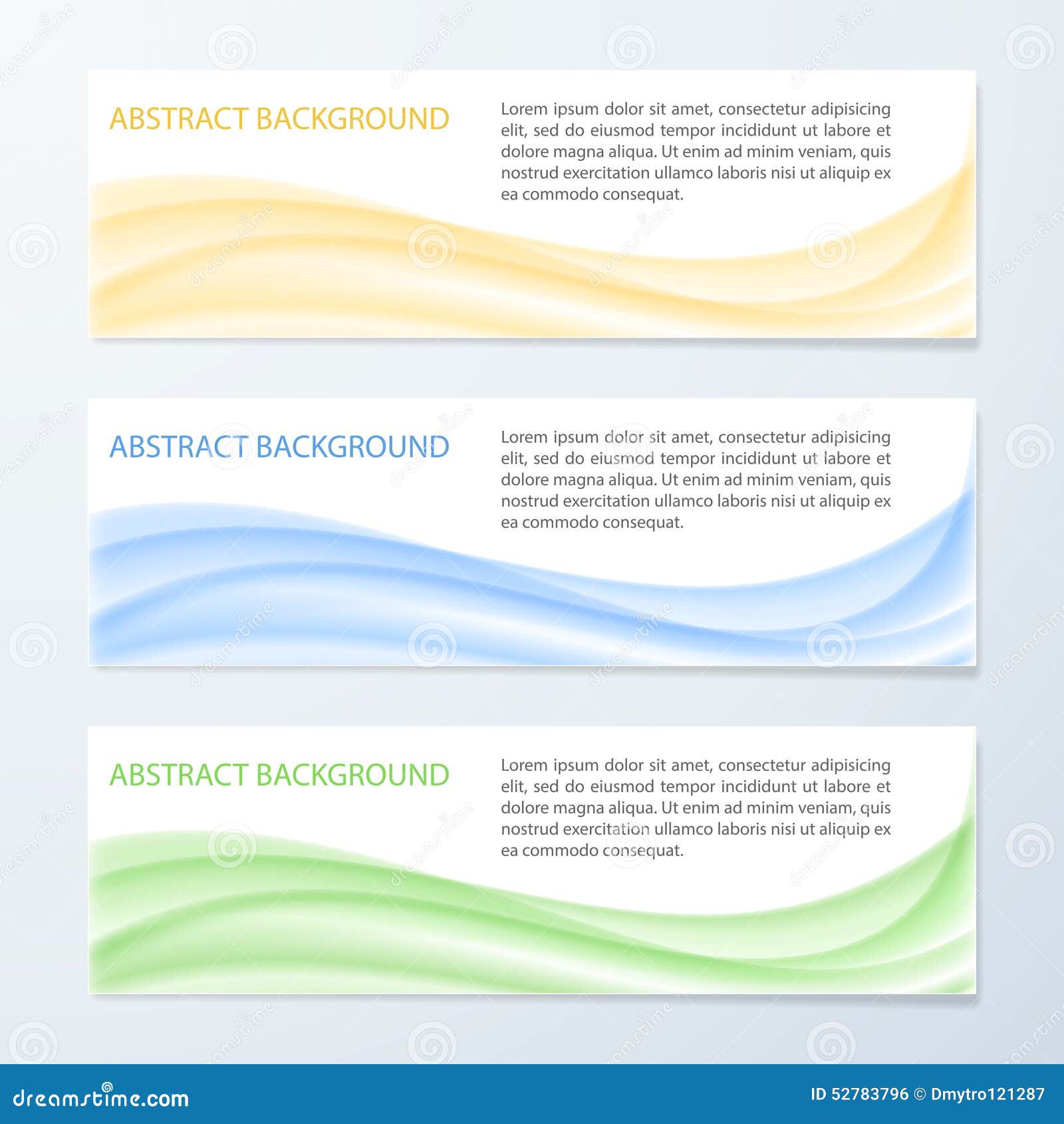 Abstract Wave Background. Design Template Stock Vector - Illustration ...