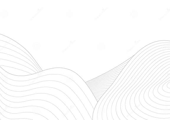 Abstract Wave Background. the Effect of Dynamic Movement in Parallel ...